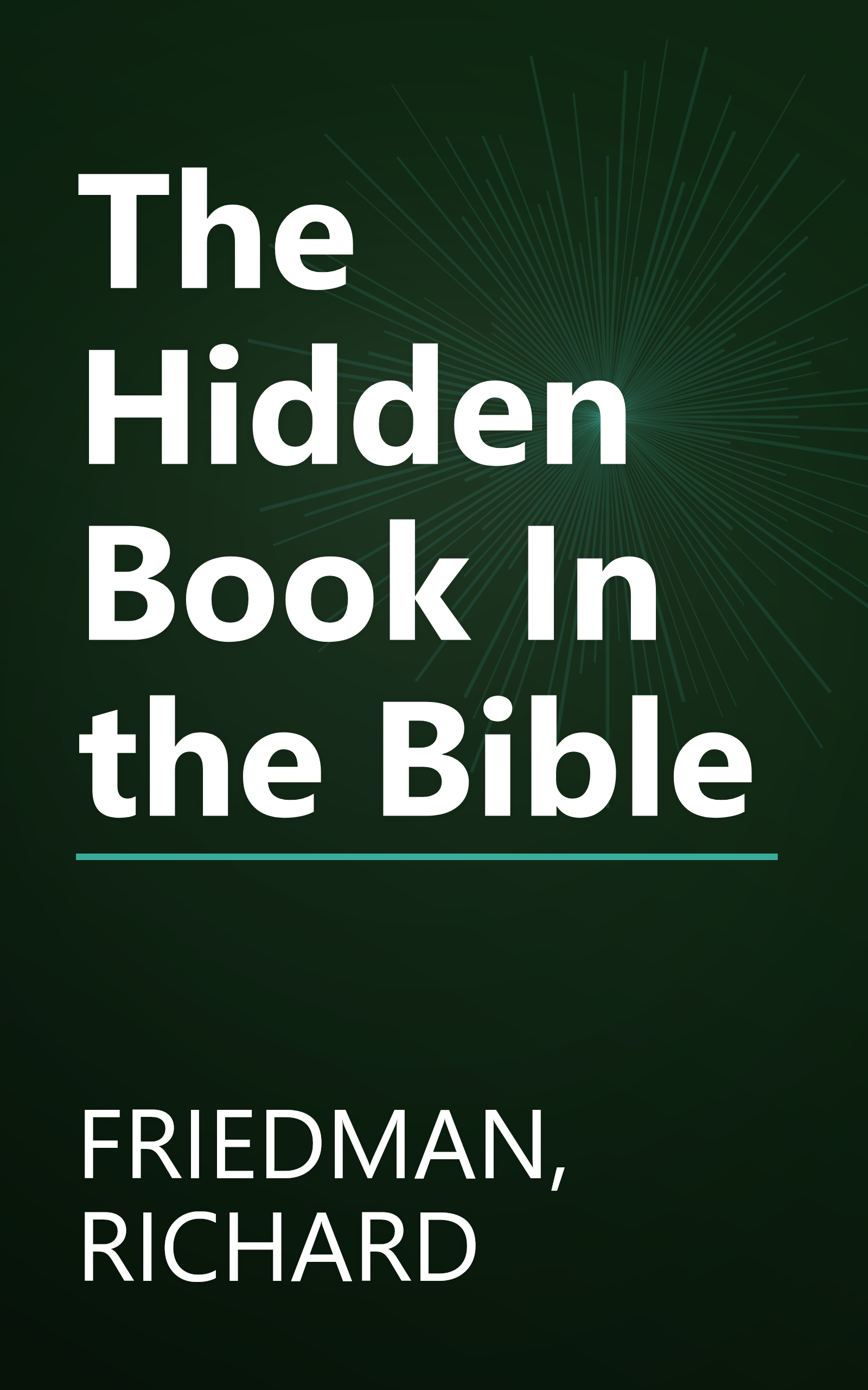 The Hidden Book In the Bible book cover