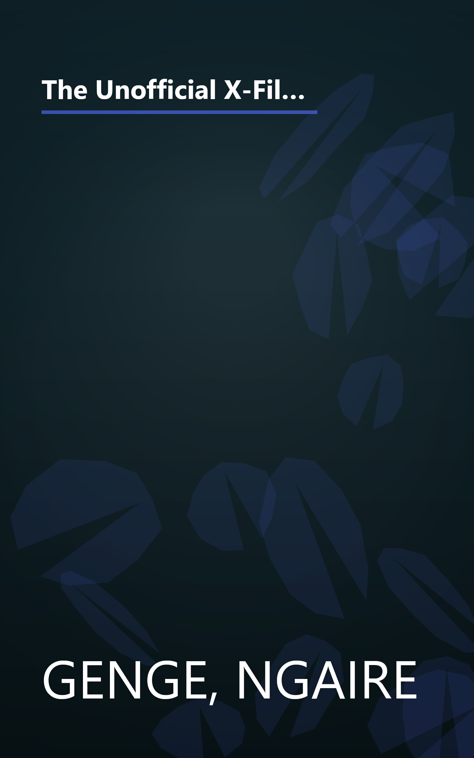 The Unofficial X-Files Companion: An X-Phile's Guide to the Mysteries, Conspiracies, and Really Strange Truths Behind the Show book cover