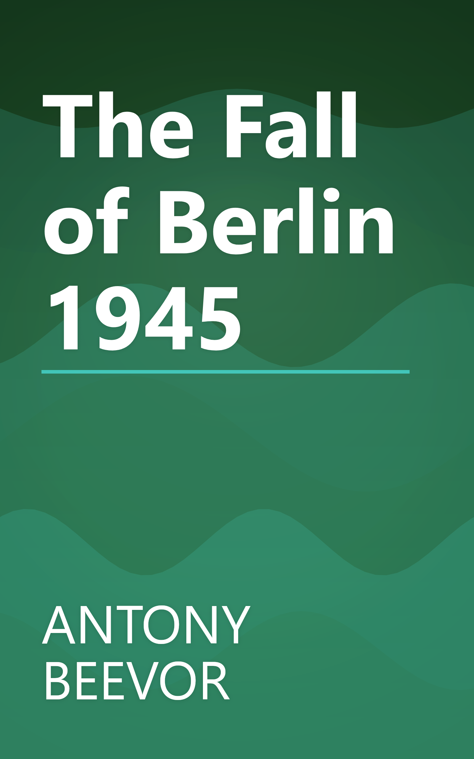 The Fall of Berlin 1945 book cover