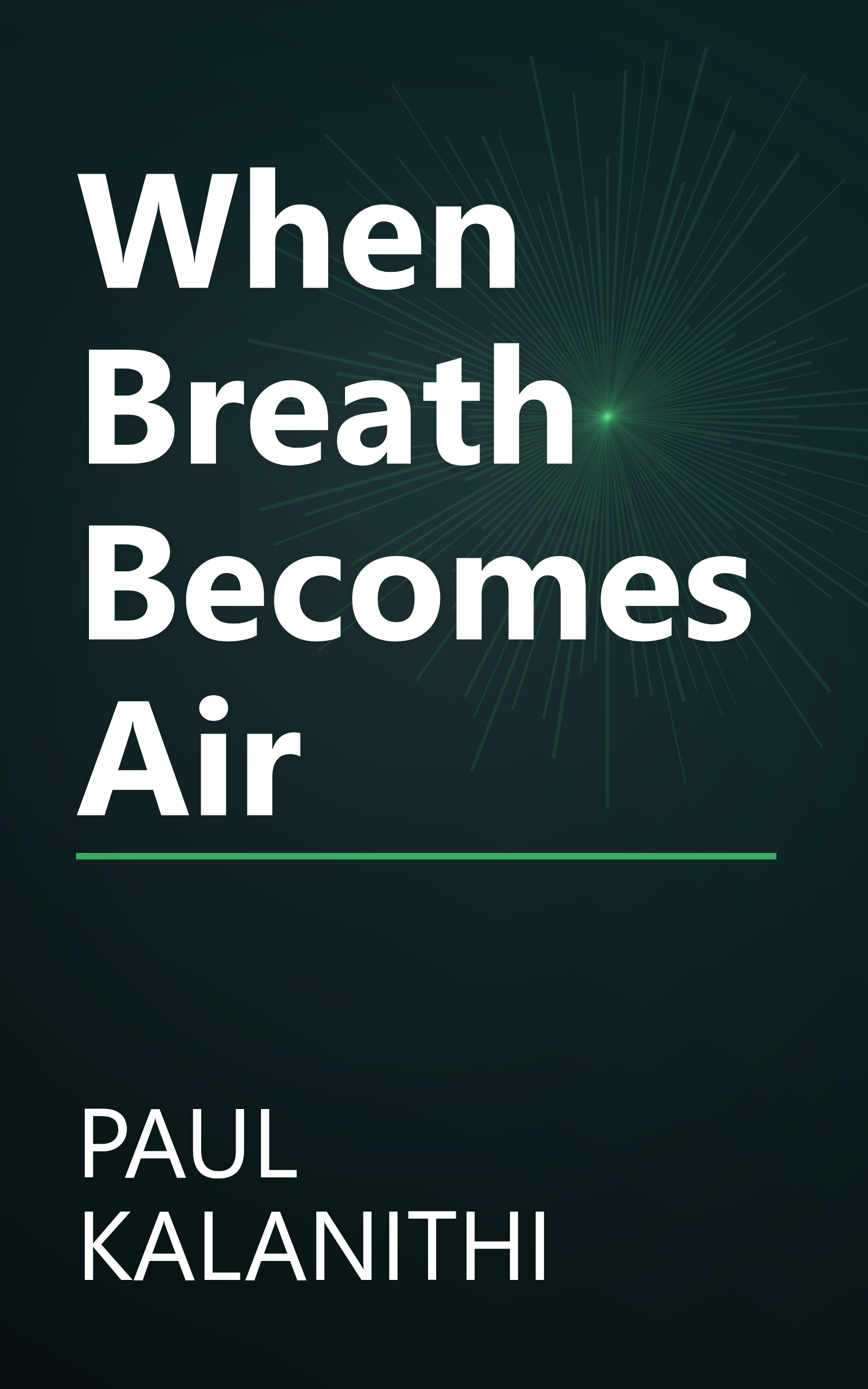 When Breath Becomes Air book cover