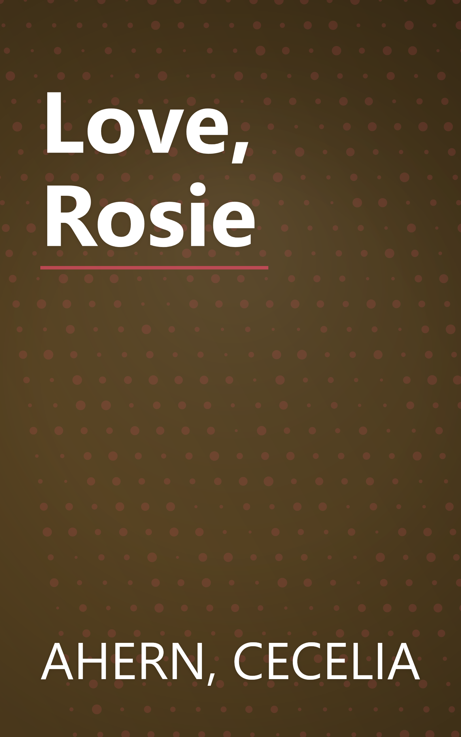 Love, Rosie book cover