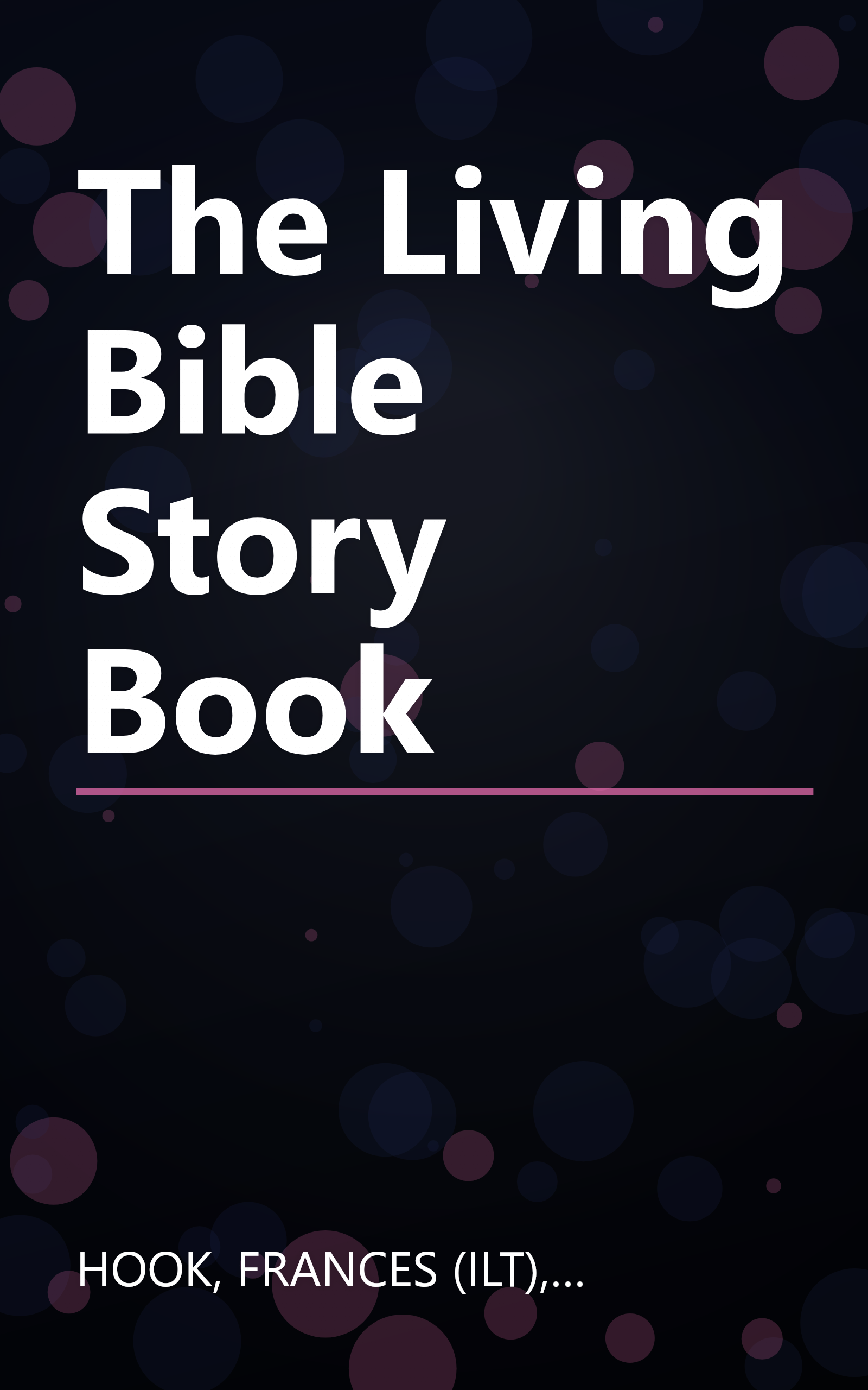The Living Bible Story Book book cover