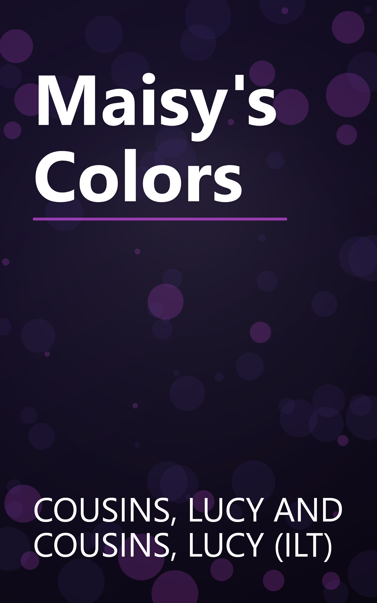 Maisy's Colors book cover