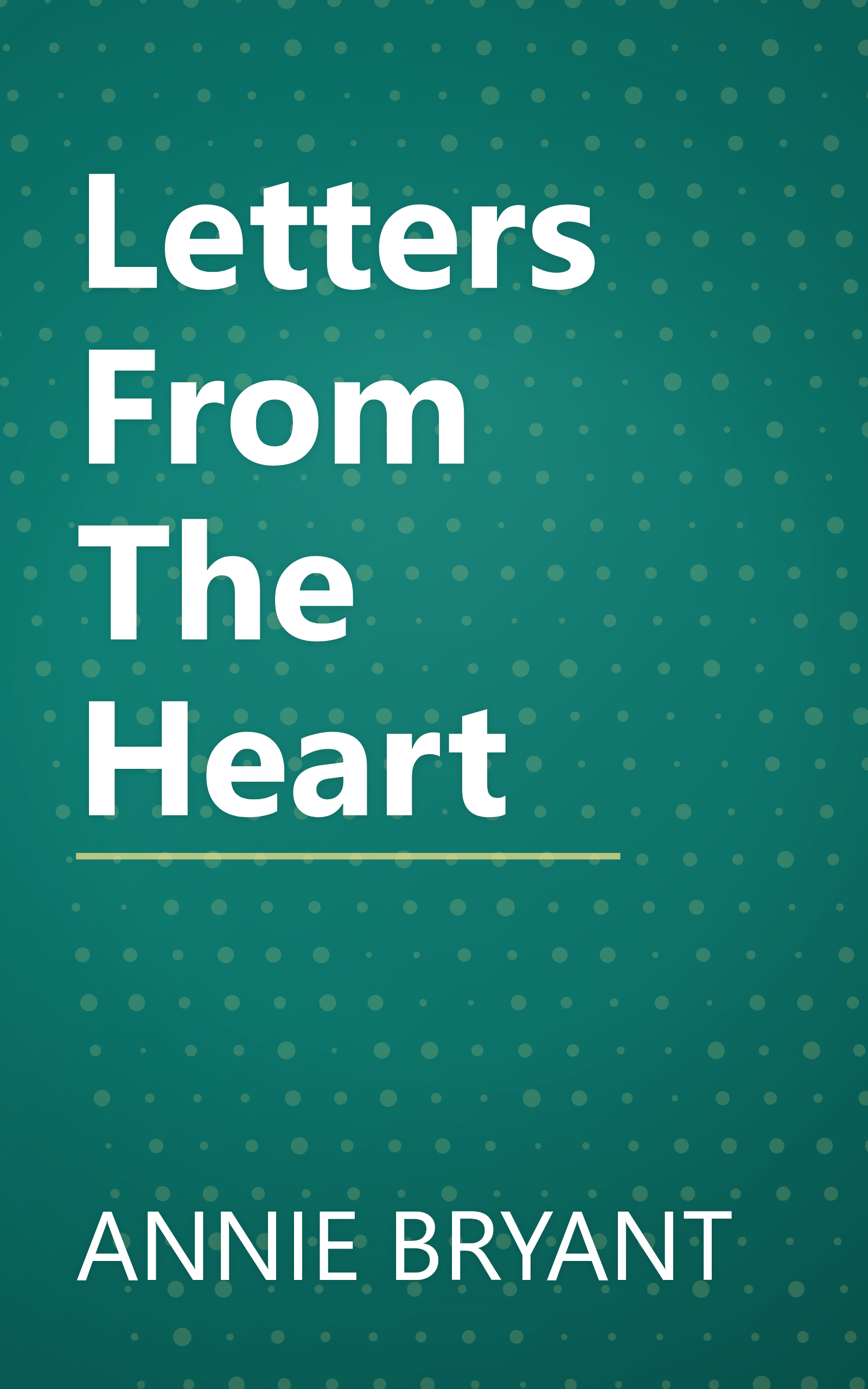 Letters From The Heart book cover