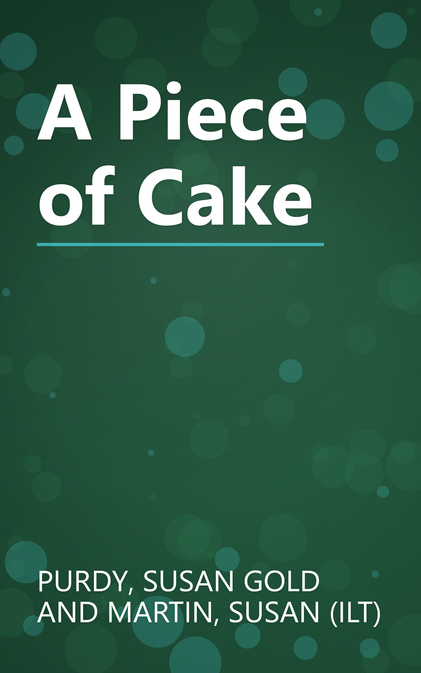 A Piece of Cake book cover