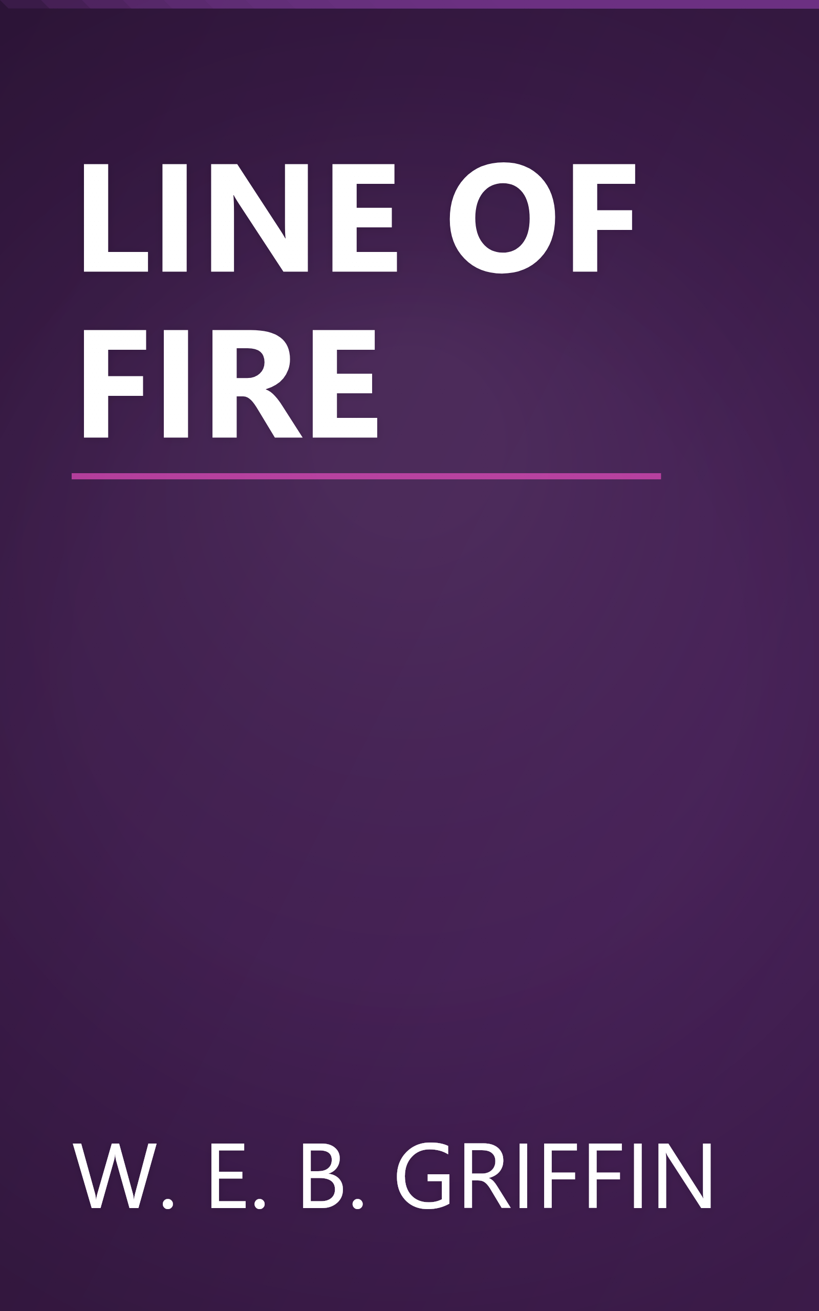 LINE OF FIRE book cover