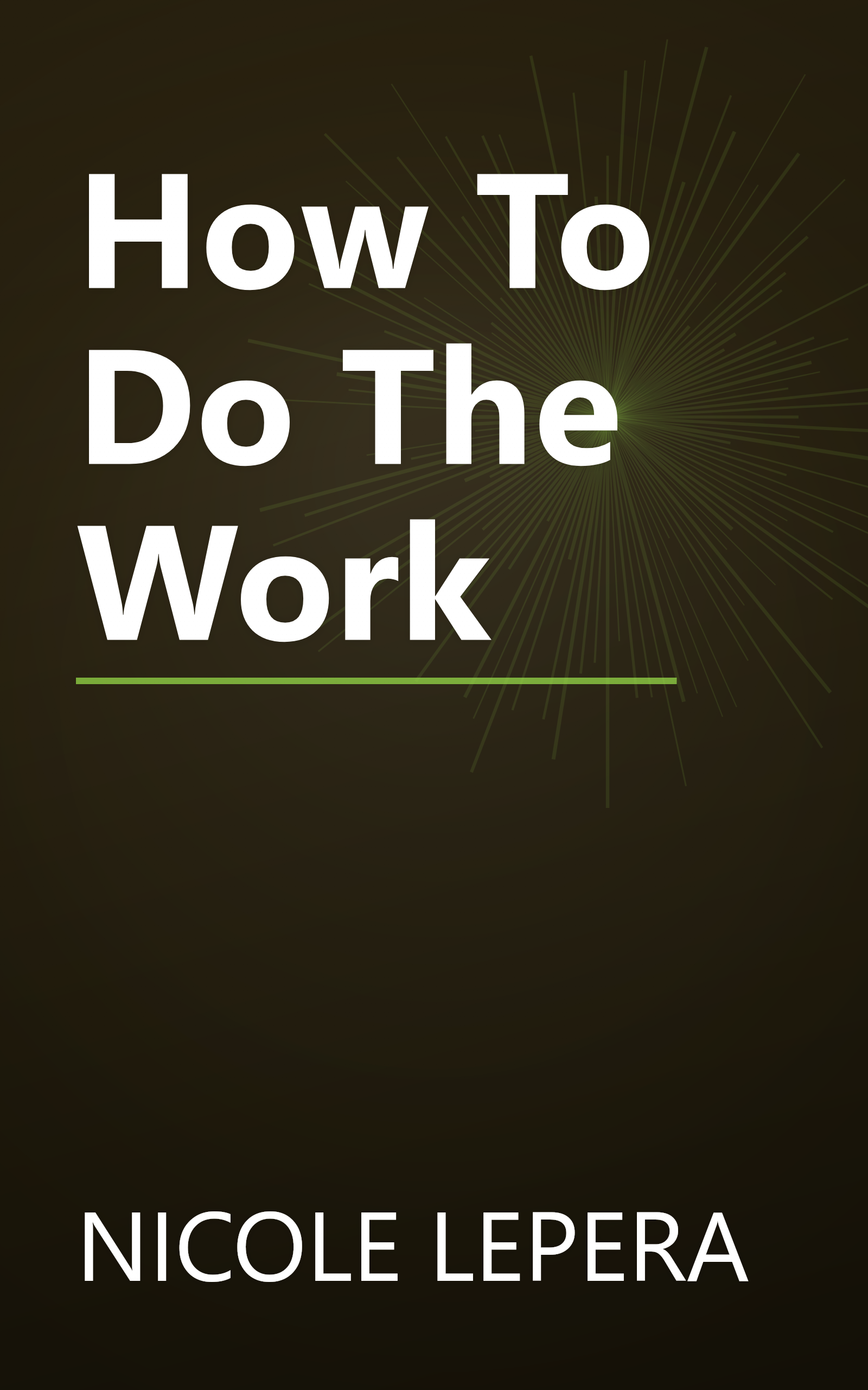 How To Do The Work book cover