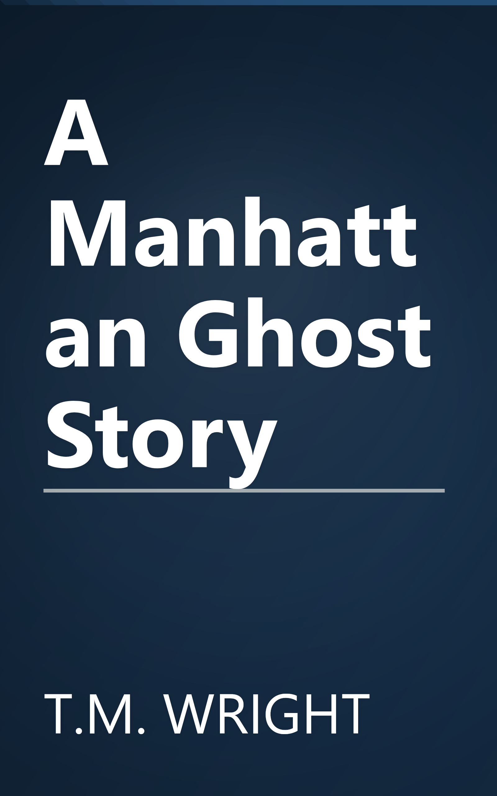 A Manhattan Ghost Story book cover