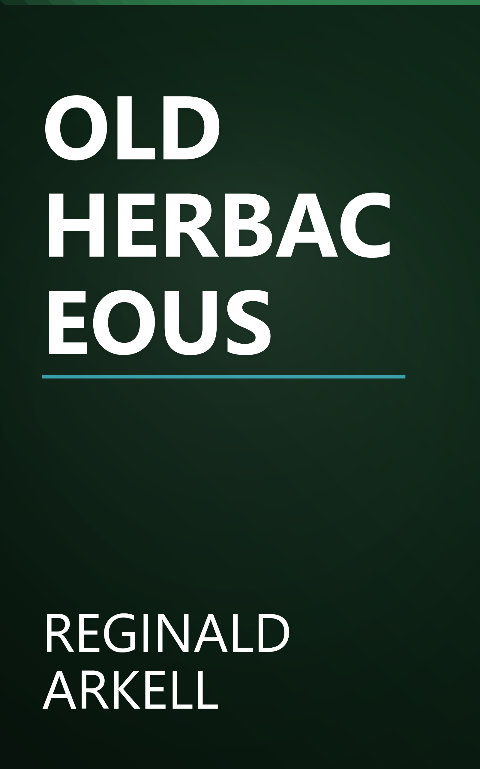 OLD HERBACEOUS book cover