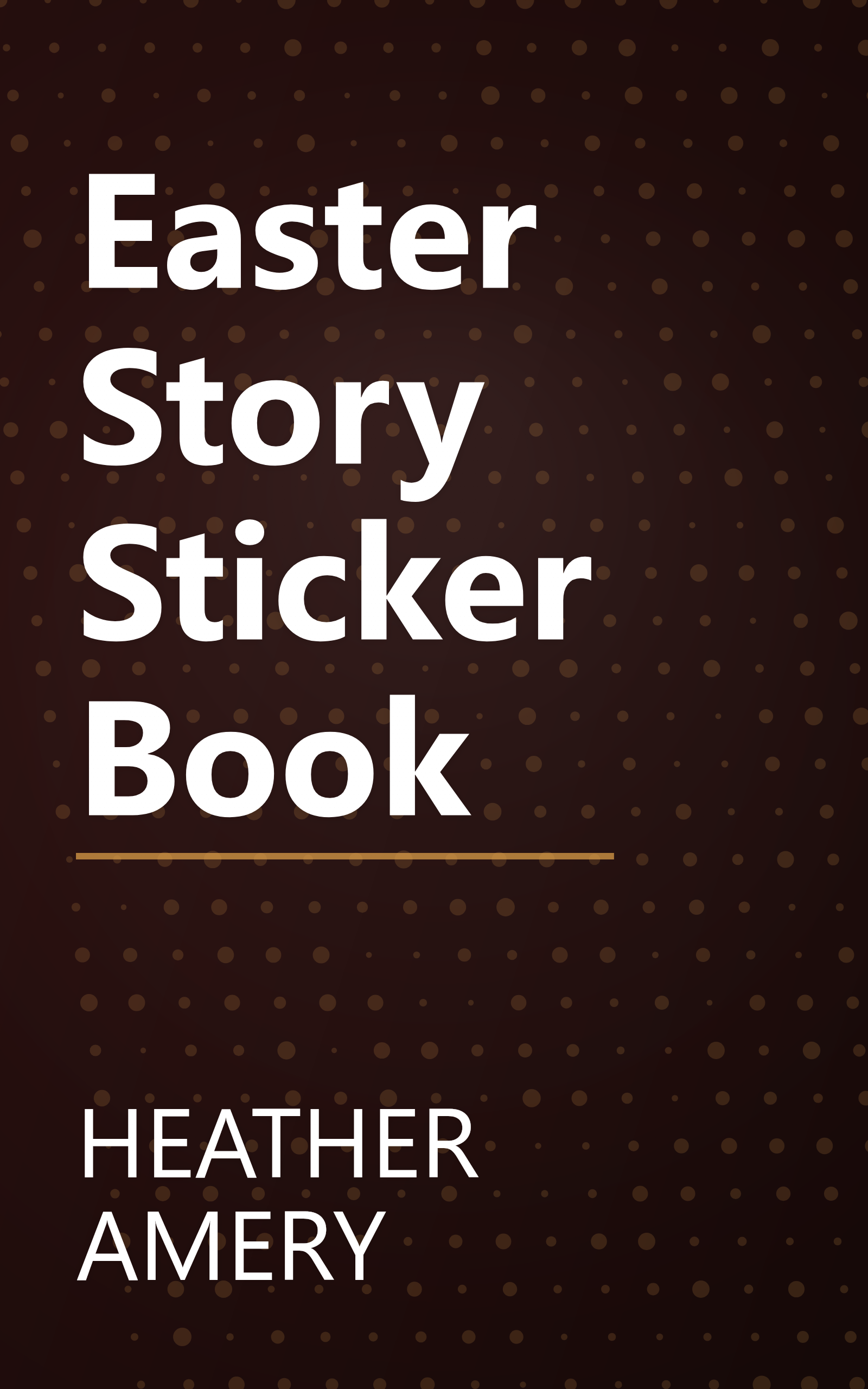 Easter Story Sticker Book book cover