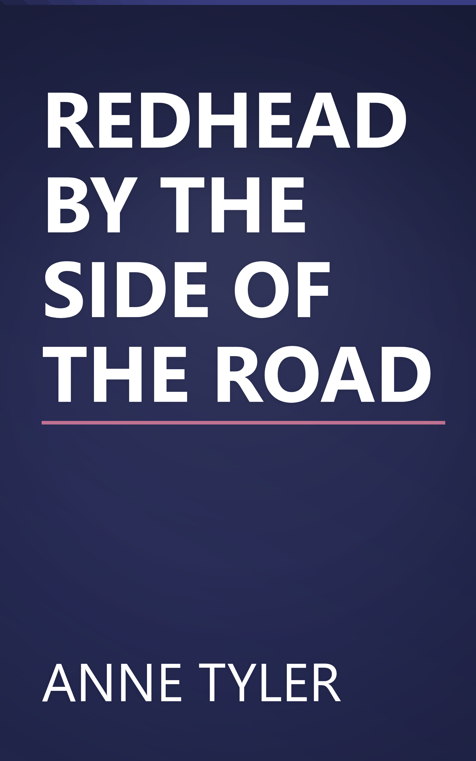 REDHEAD BY THE SIDE OF THE ROAD book cover