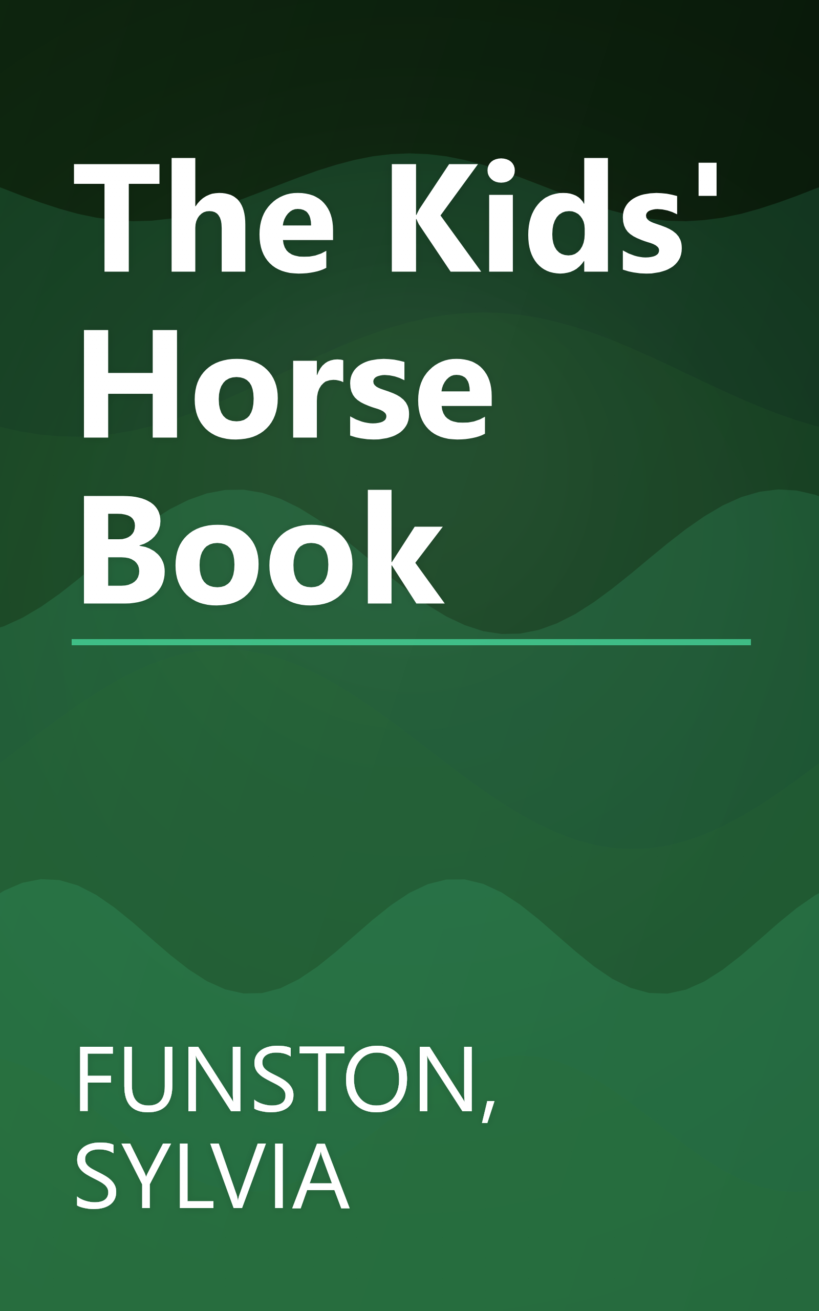 The Kids' Horse Book book cover