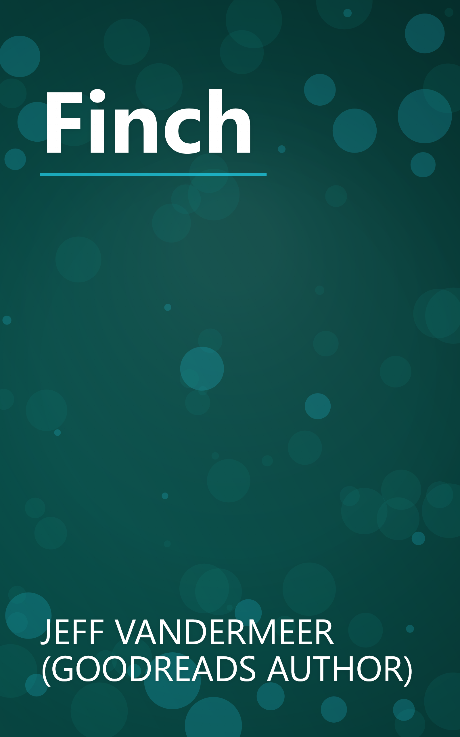 Finch book cover