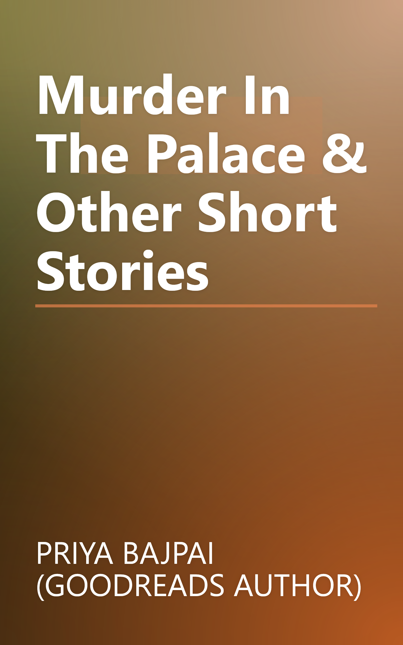 Murder In The Palace & Other Short Stories book cover