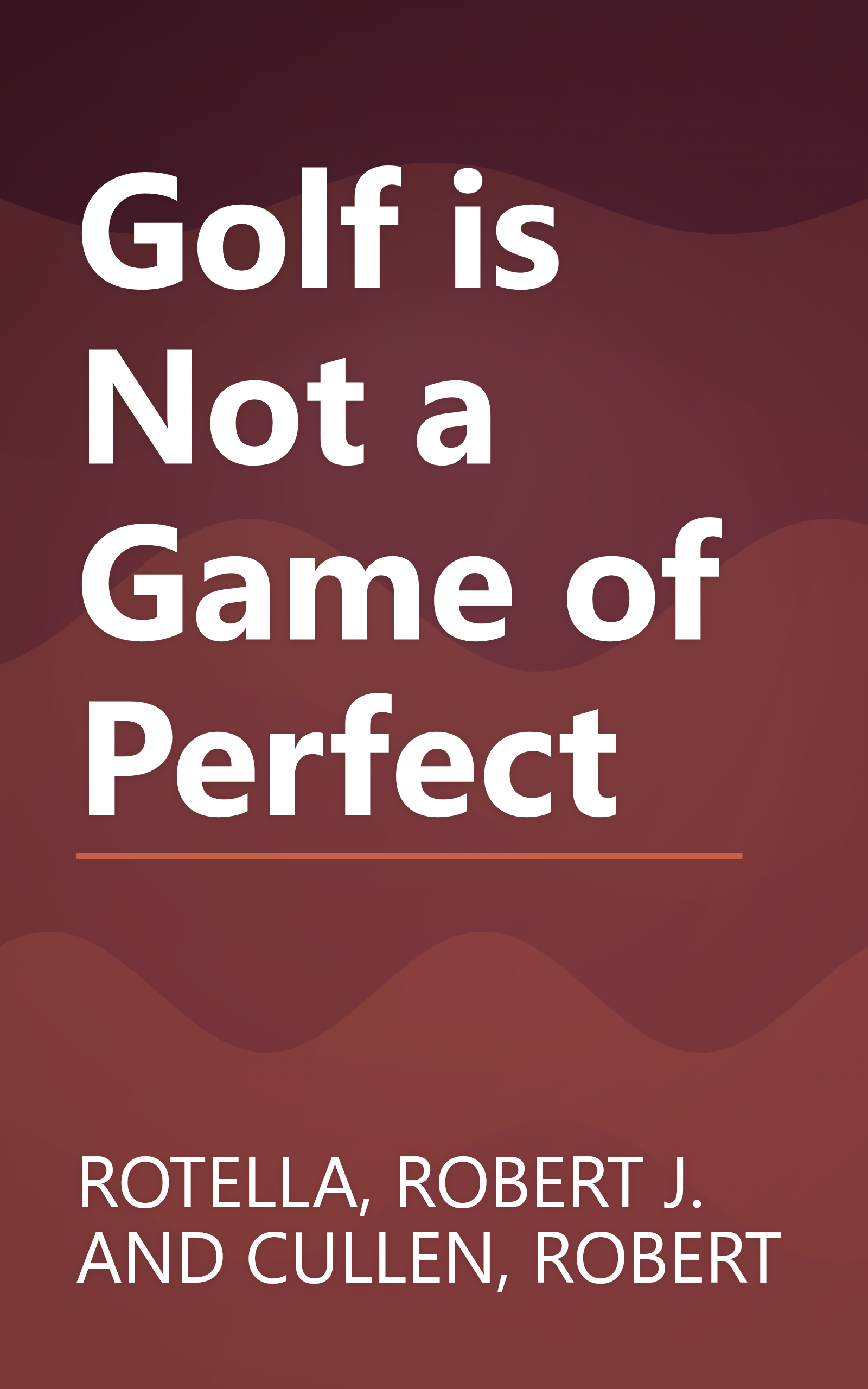 Golf is Not a Game of Perfect book cover