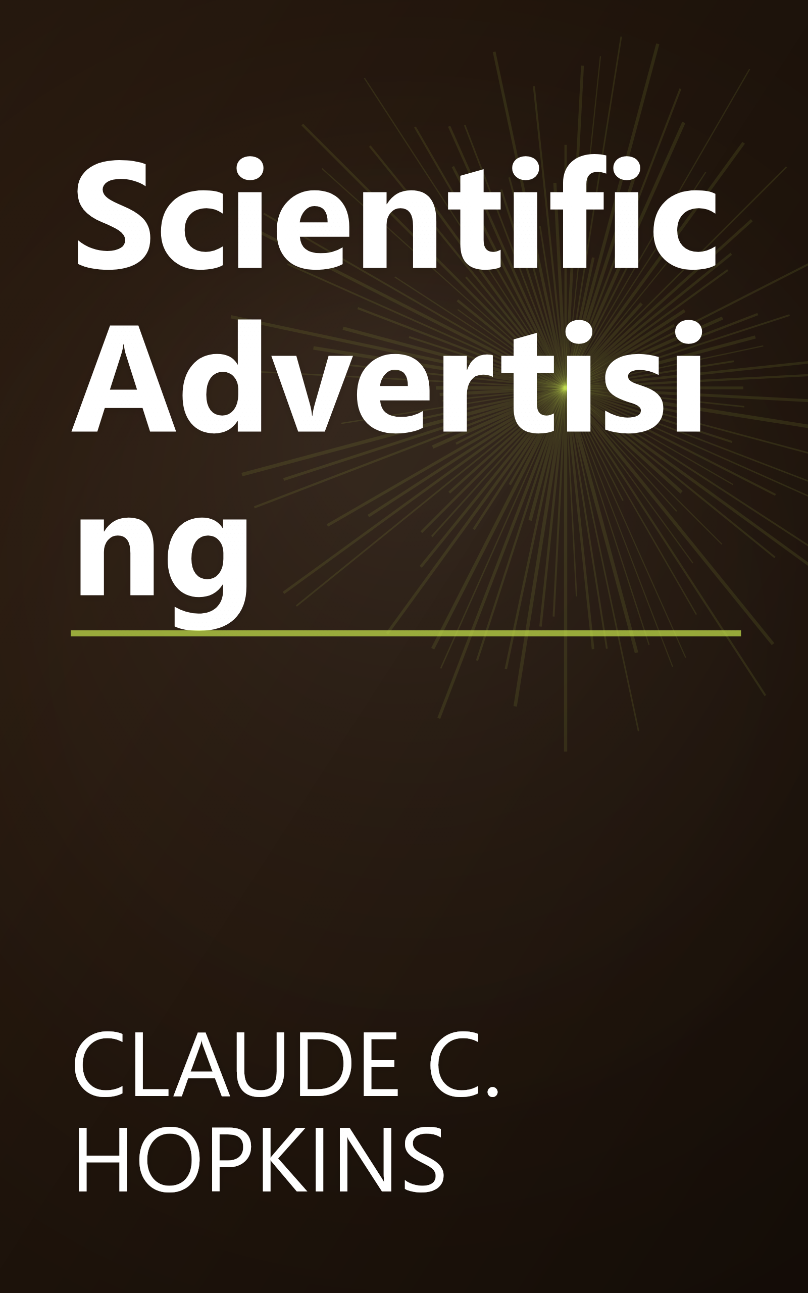 Scientific Advertising book cover