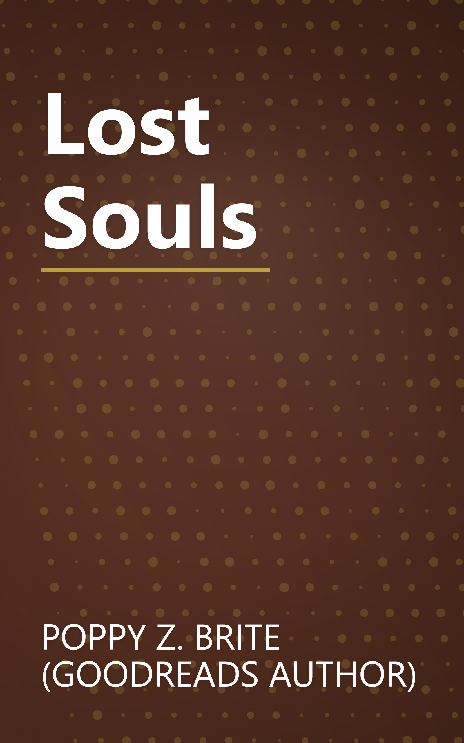 Lost Souls book cover