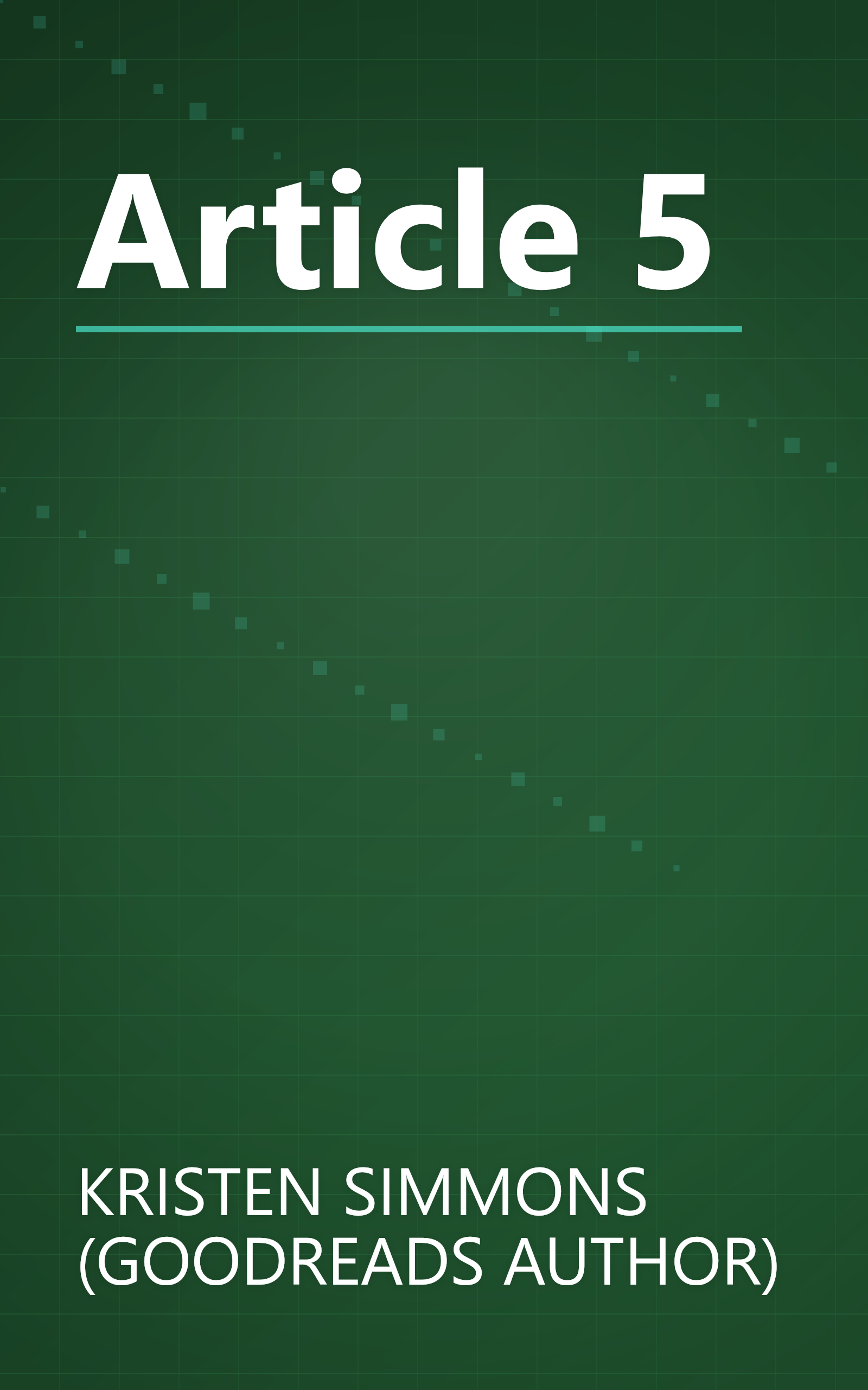 Article 5 book cover