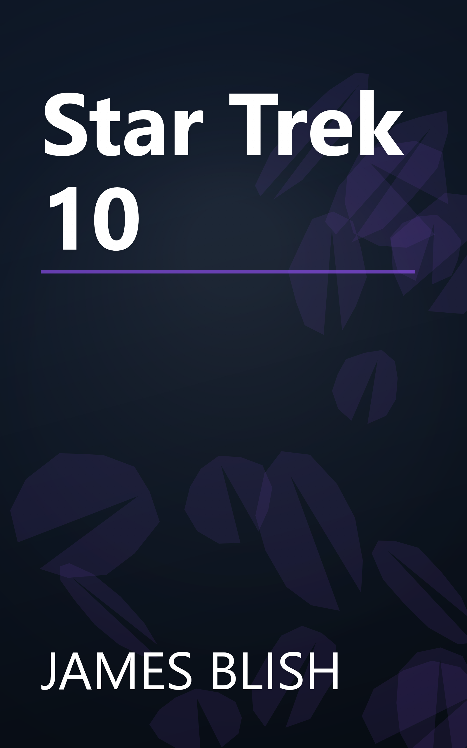 Star Trek 10 book cover