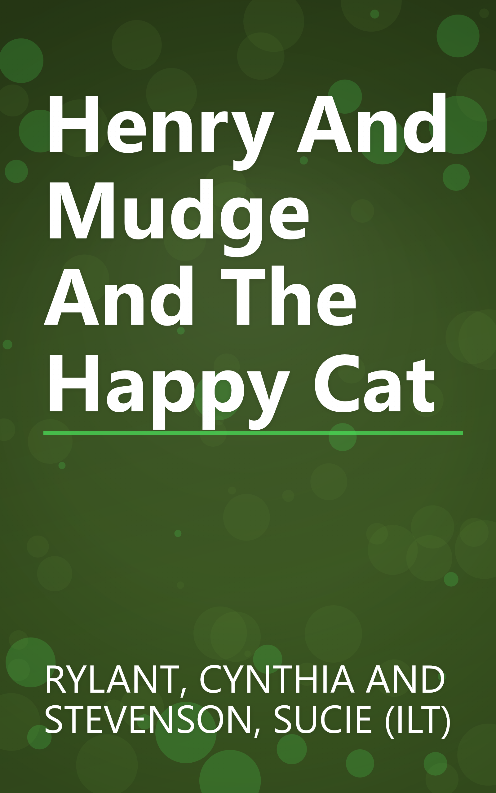 Henry And Mudge And The Happy Cat book cover
