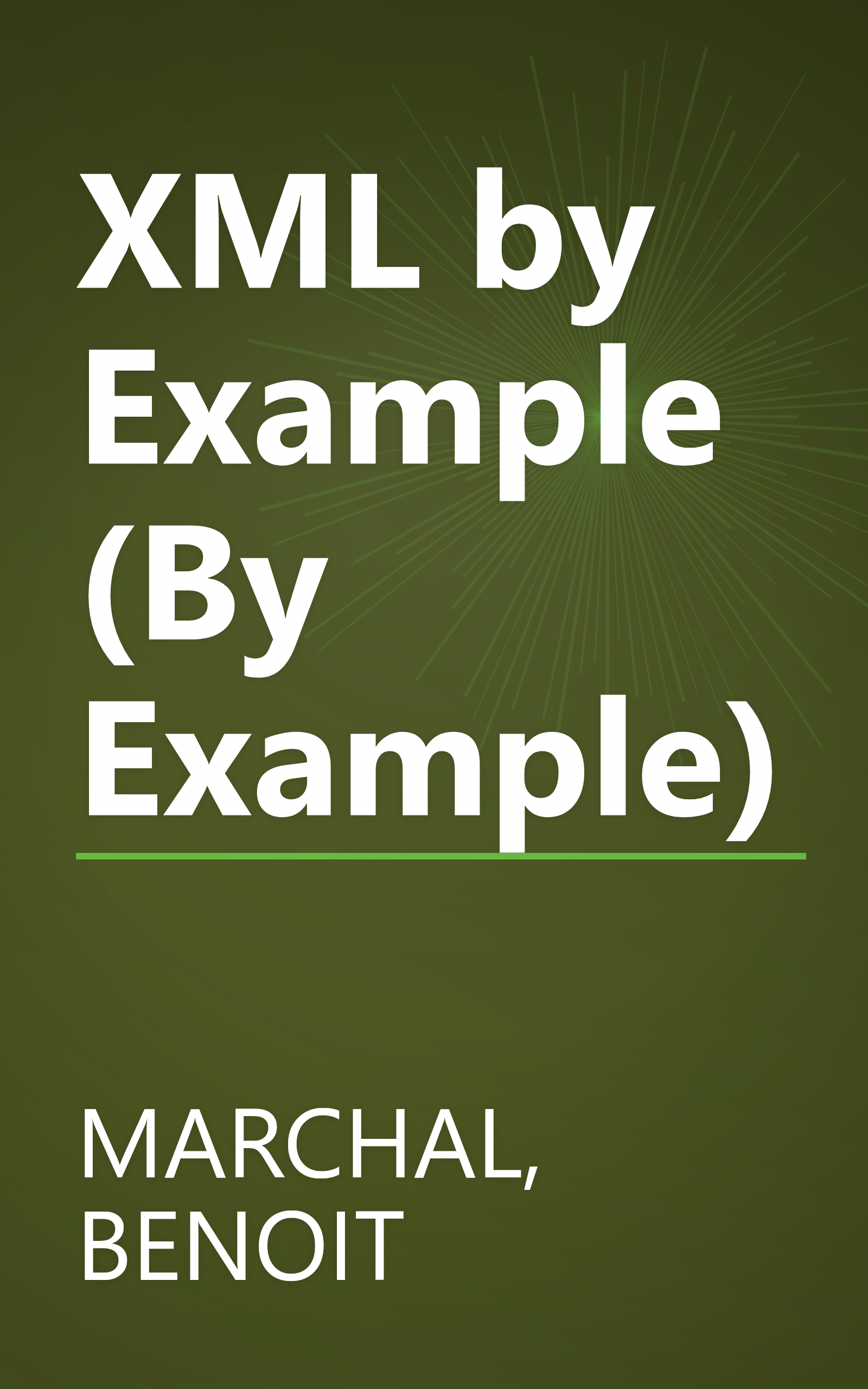 XML by Example (By Example) book cover