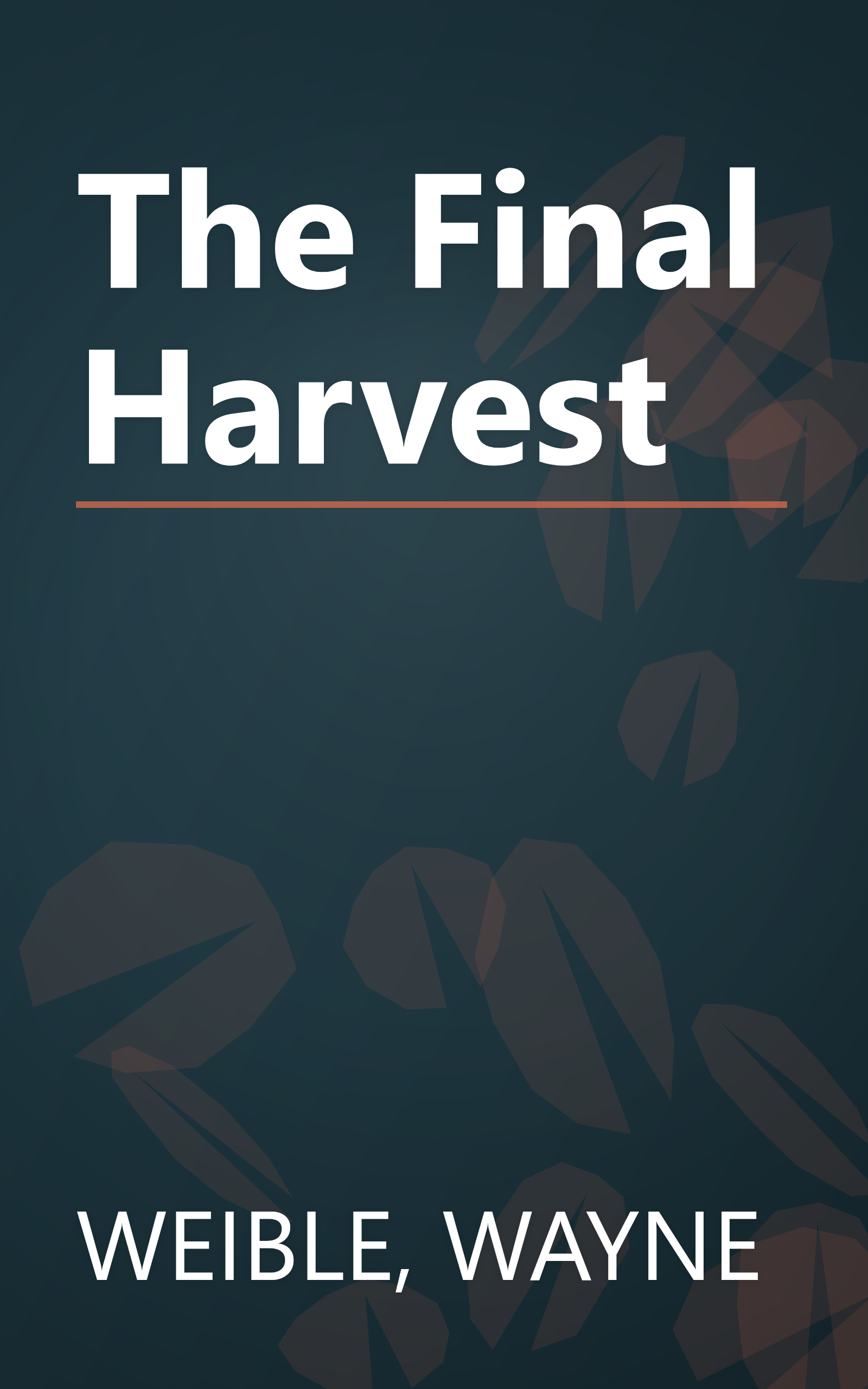 The Final Harvest book cover