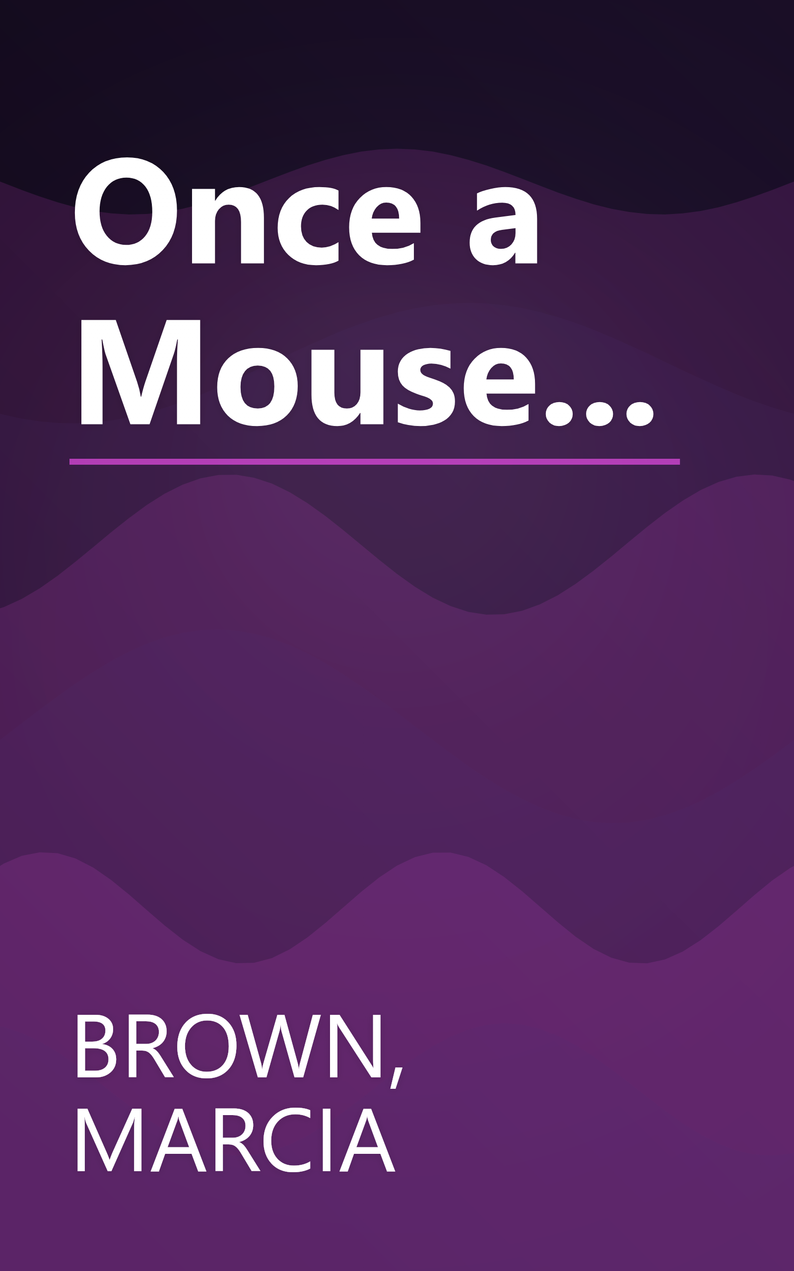 Once a Mouse... book cover