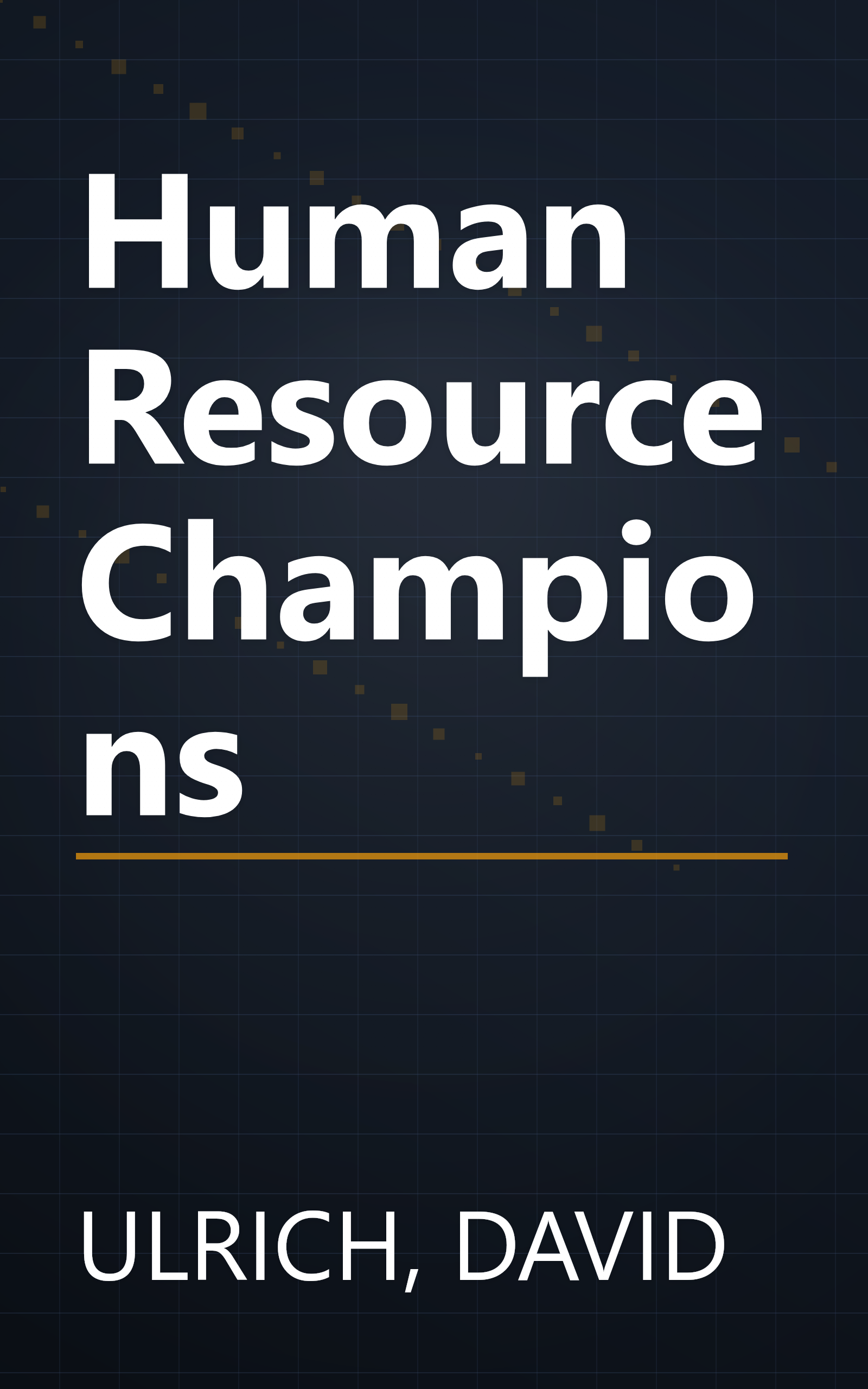 Human Resource Champions book cover