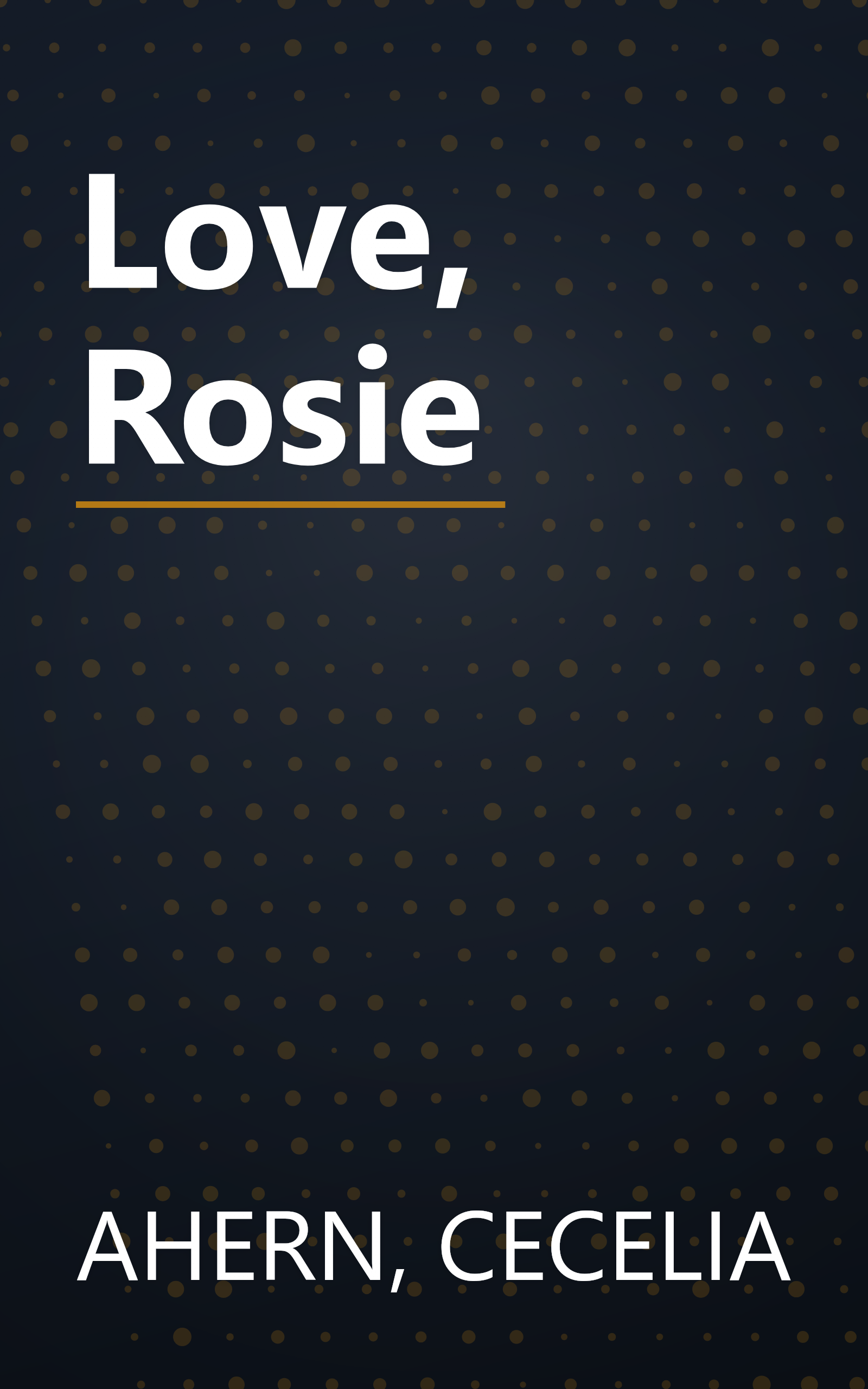 Love, Rosie book cover