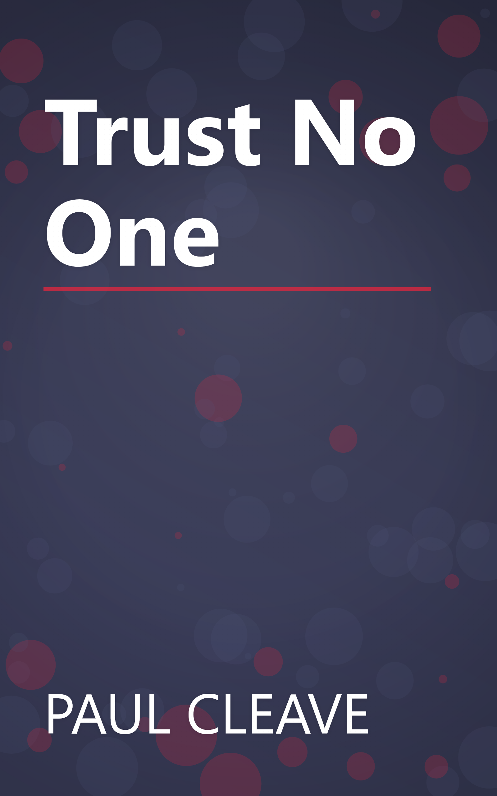 Trust No One book cover