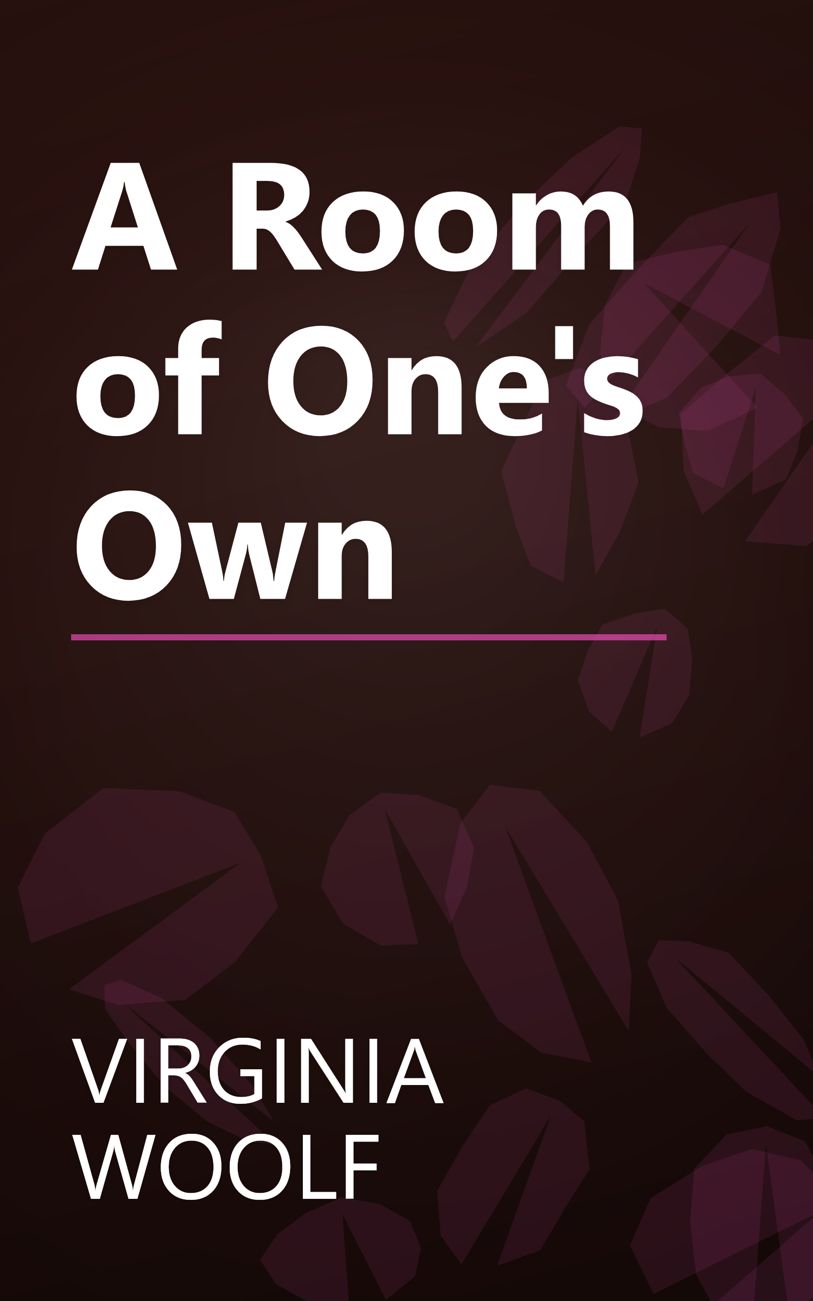A Room of One's Own book cover