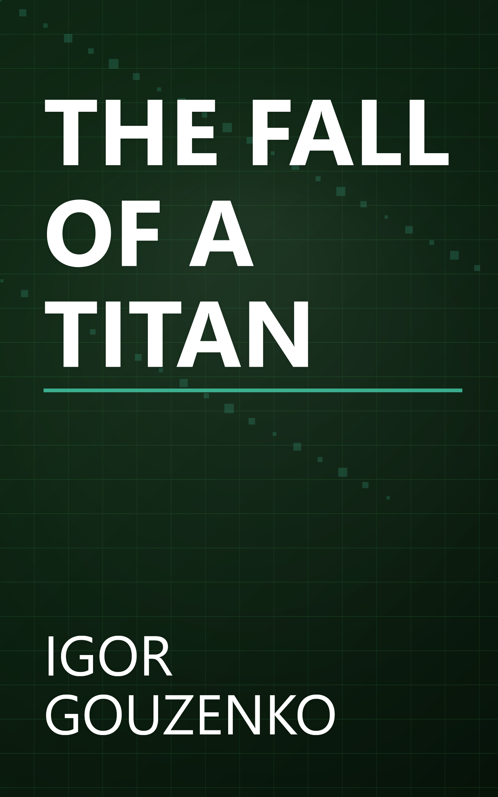 THE FALL OF A TITAN book cover