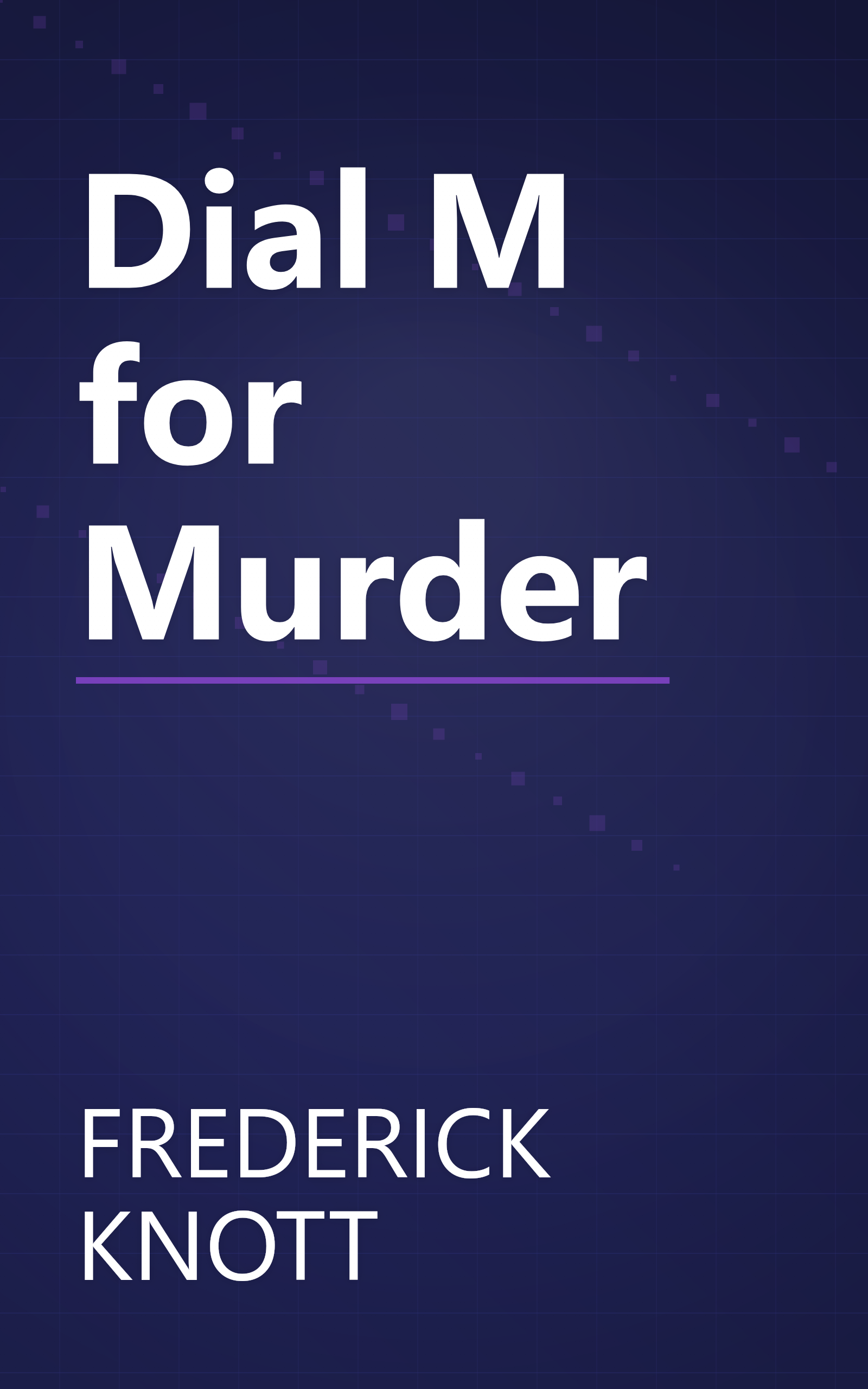 Dial M for Murder book cover