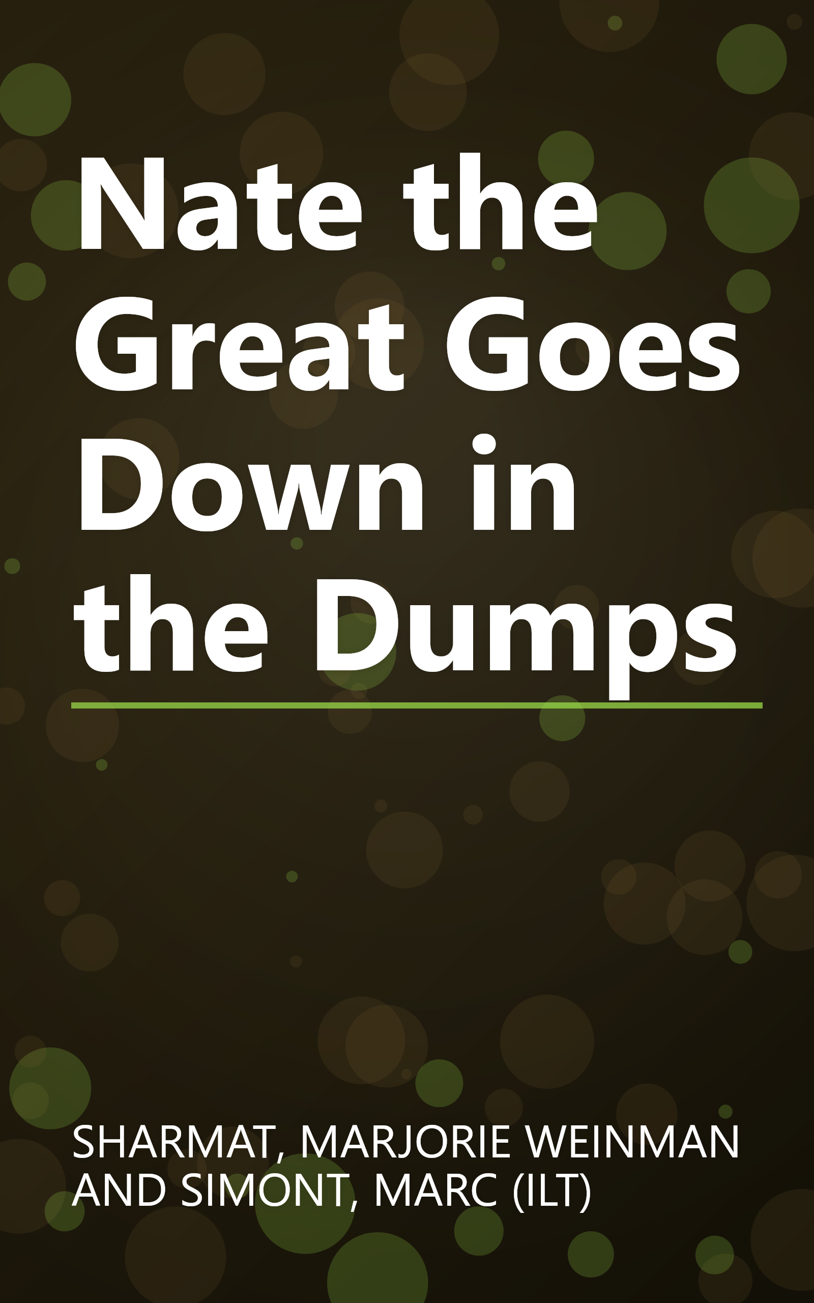 Nate the Great Goes Down in the Dumps book cover