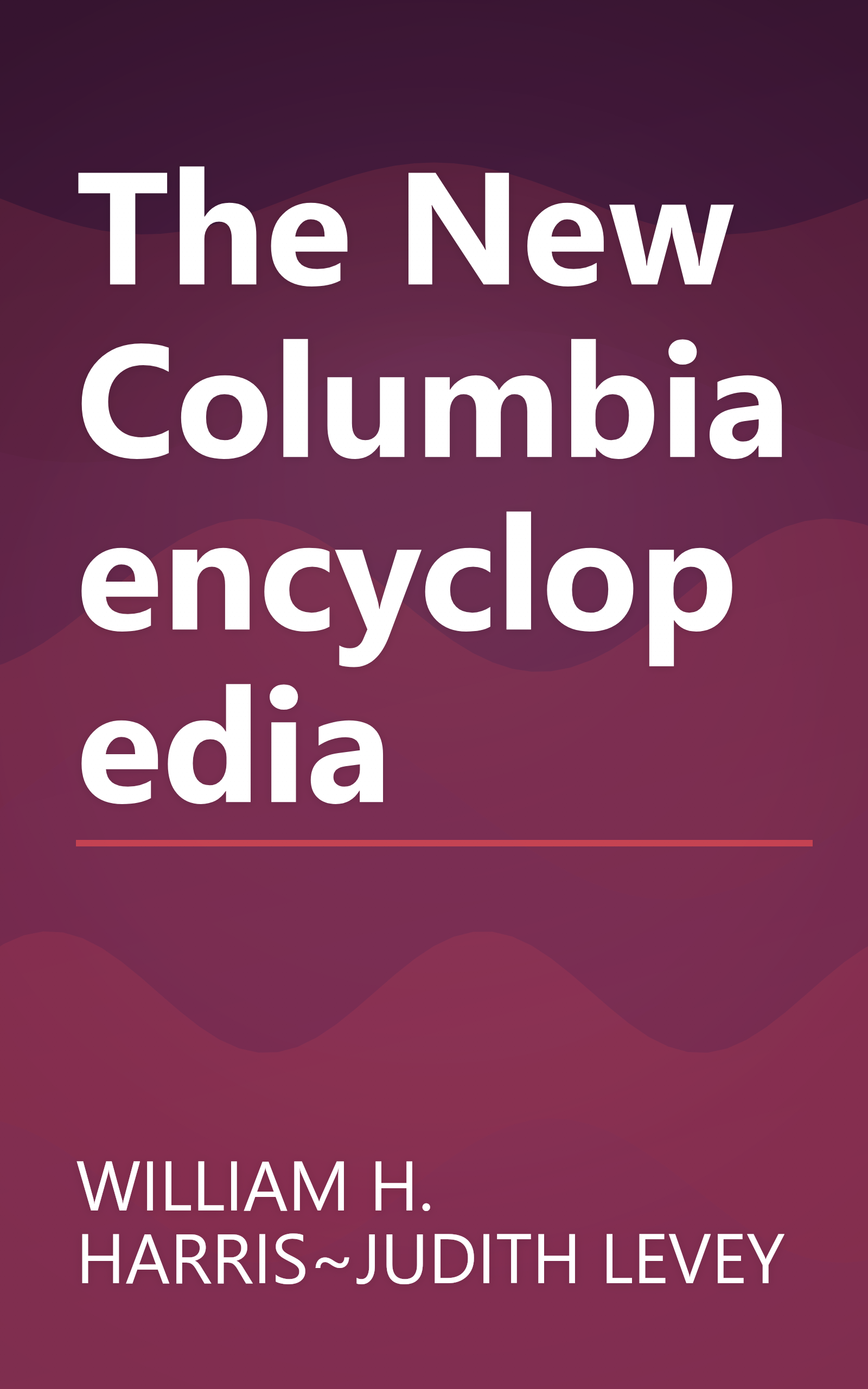 The New Columbia encyclopedia book cover