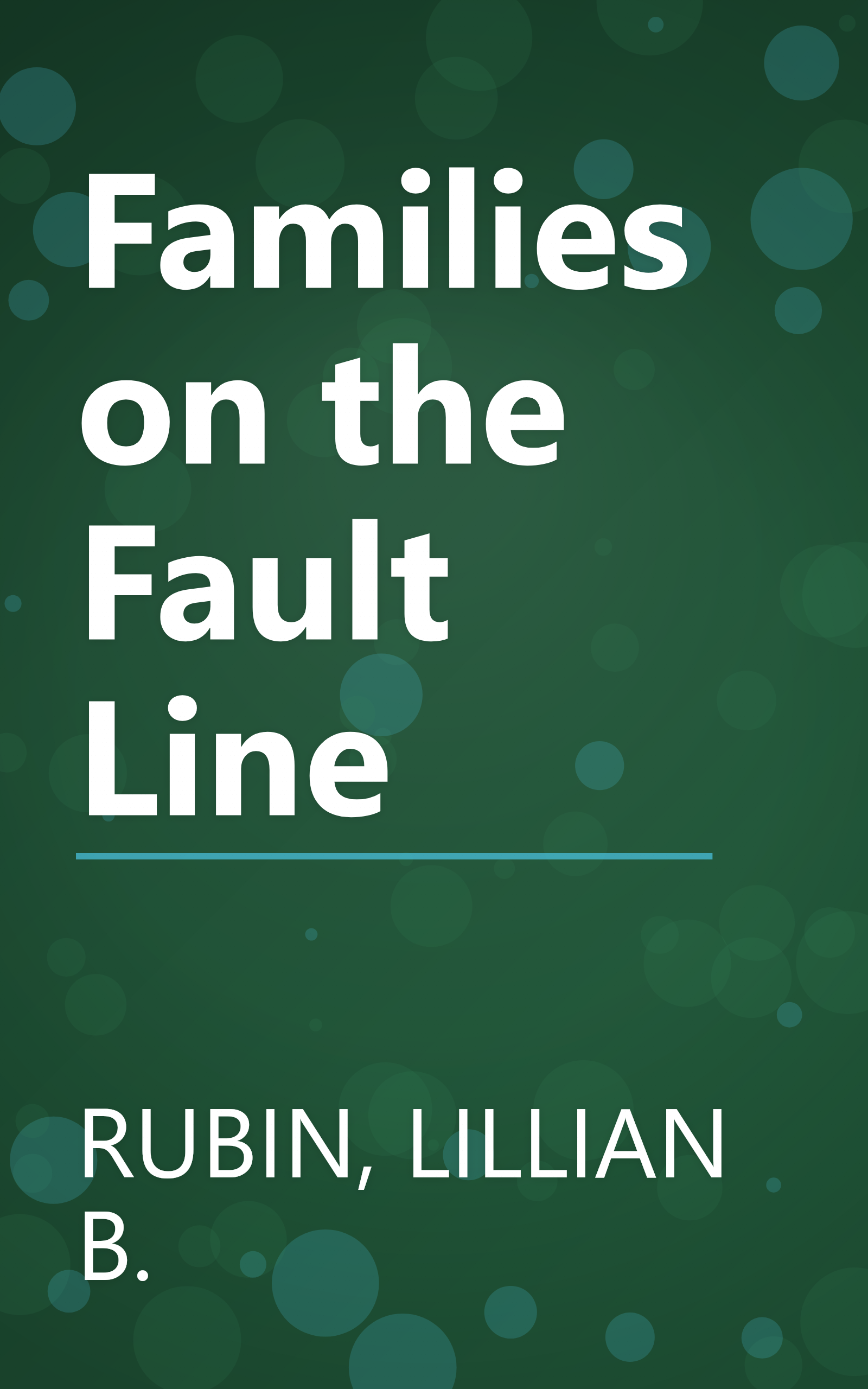 Families on the Fault Line book cover