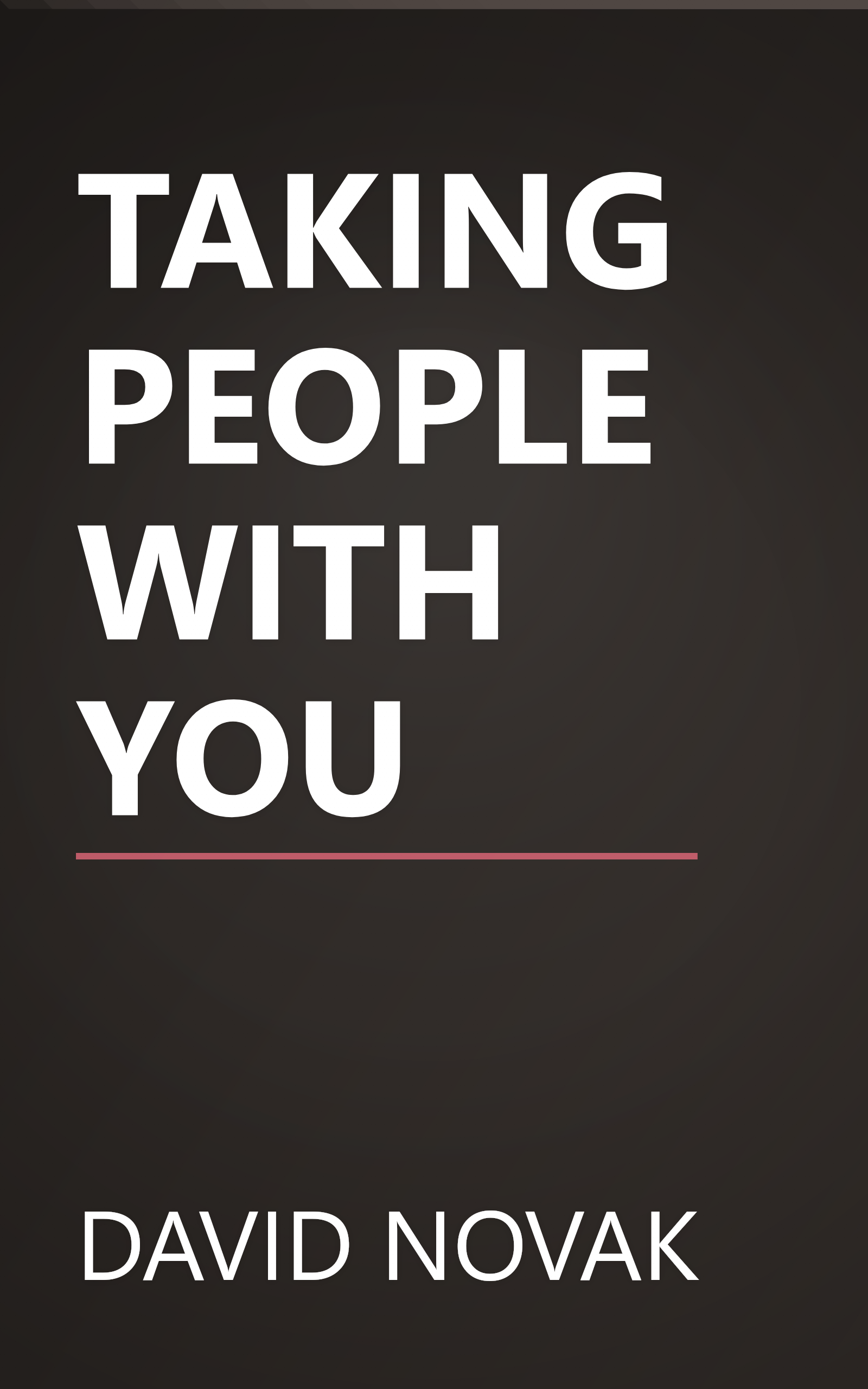 TAKING PEOPLE WITH YOU book cover