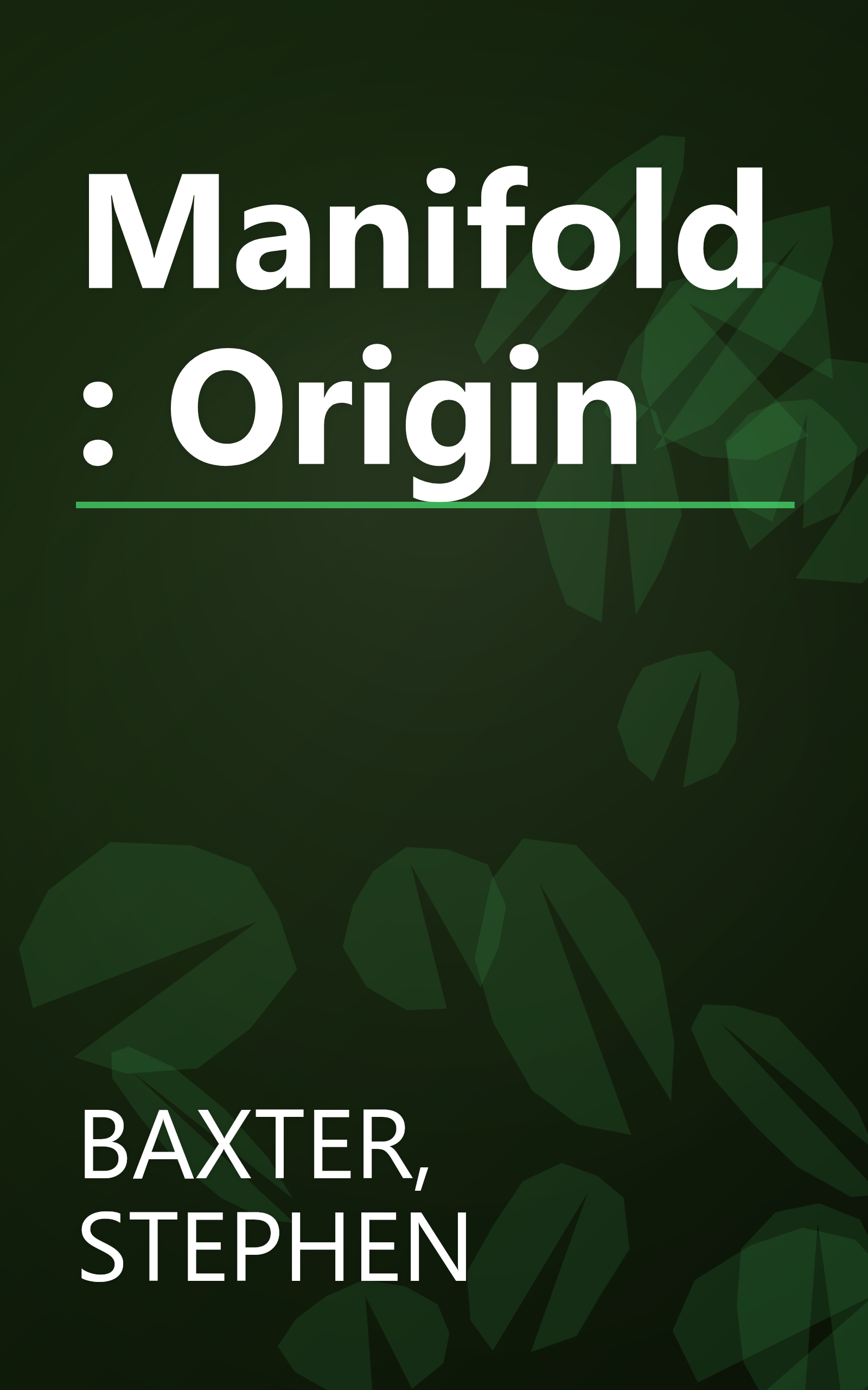 Manifold: Origin book cover