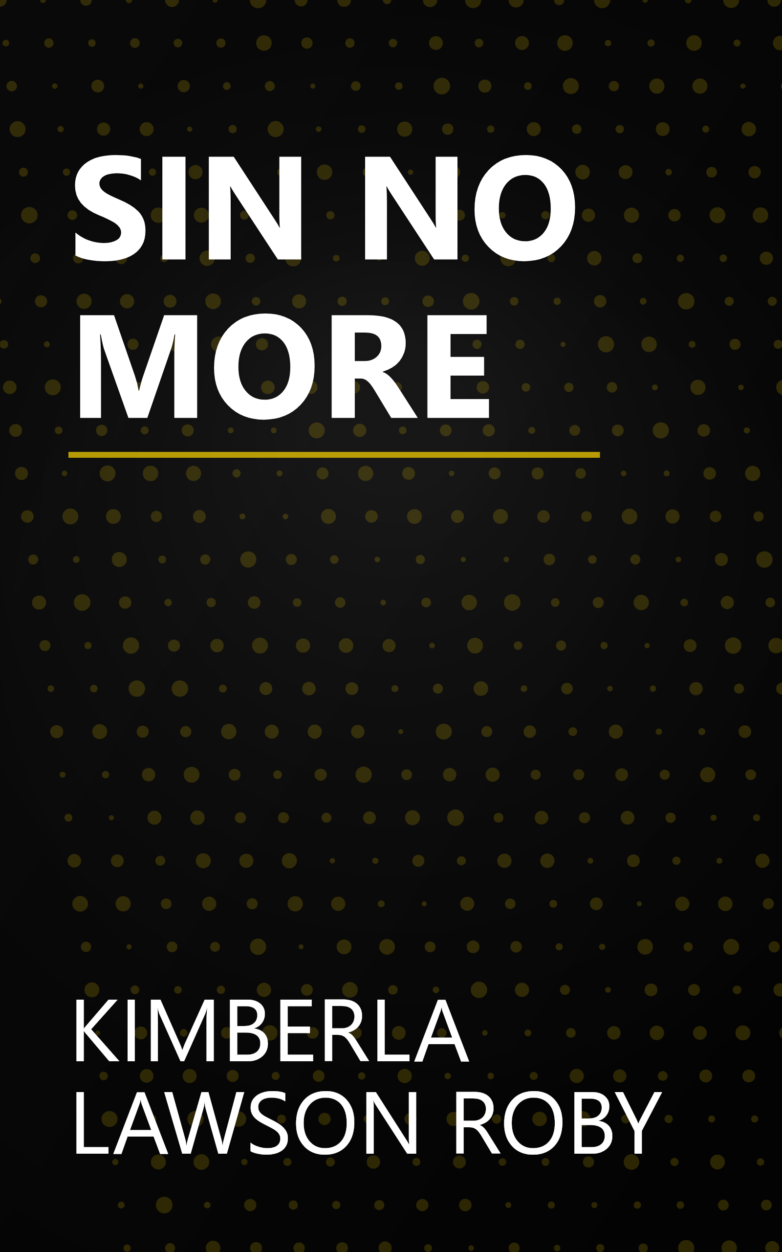 SIN NO MORE book cover
