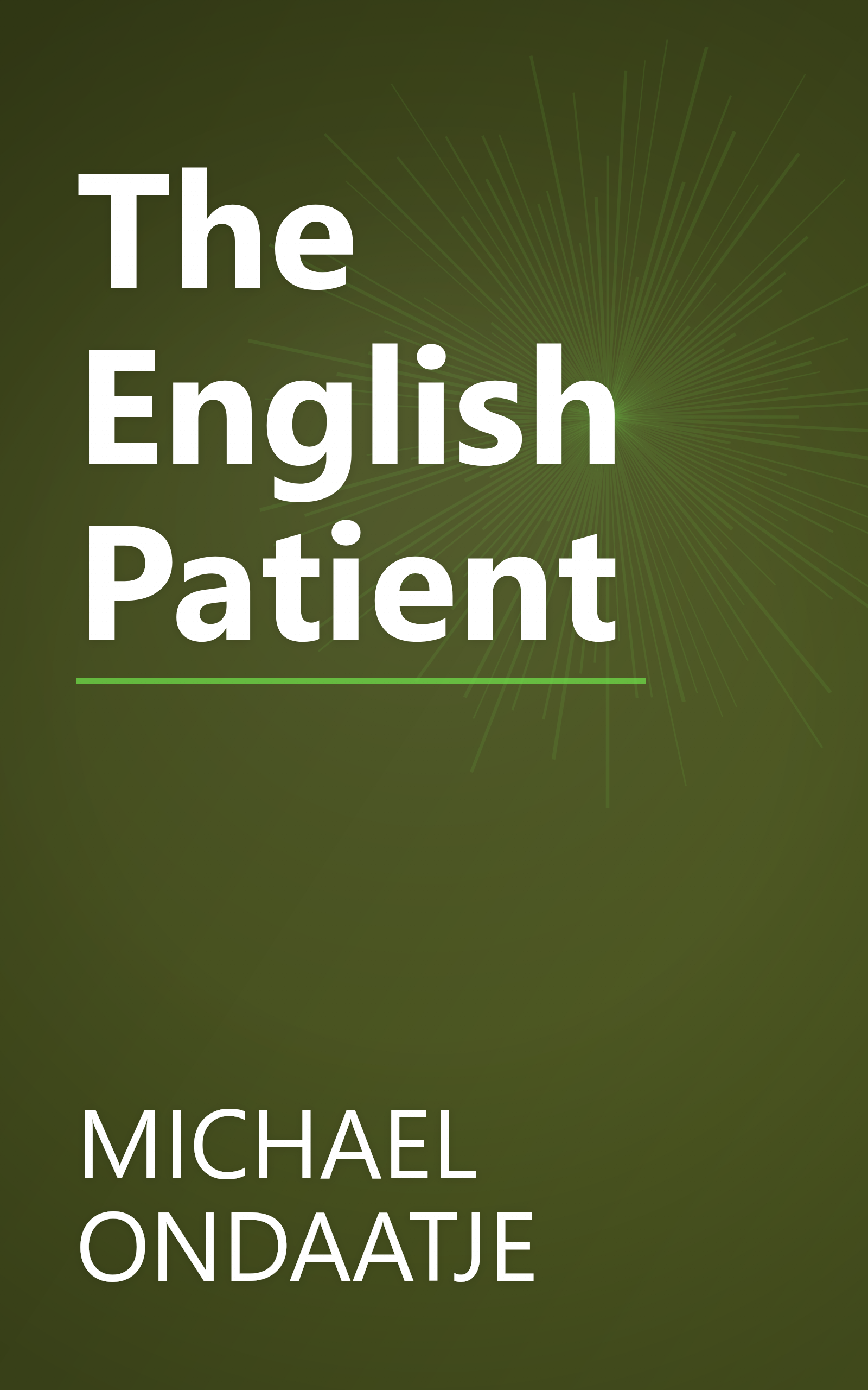 The English Patient book cover