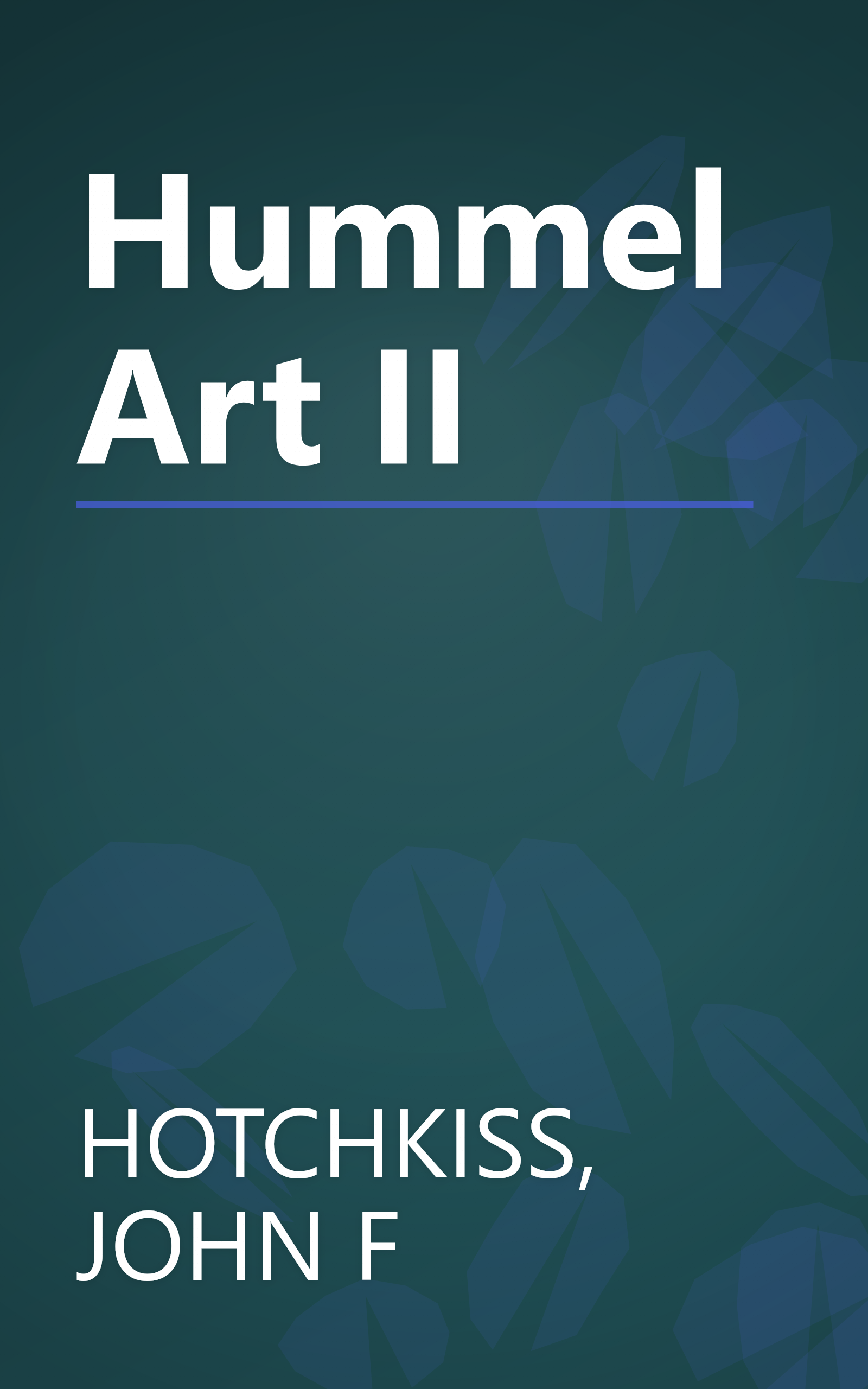 Hummel Art II book cover
