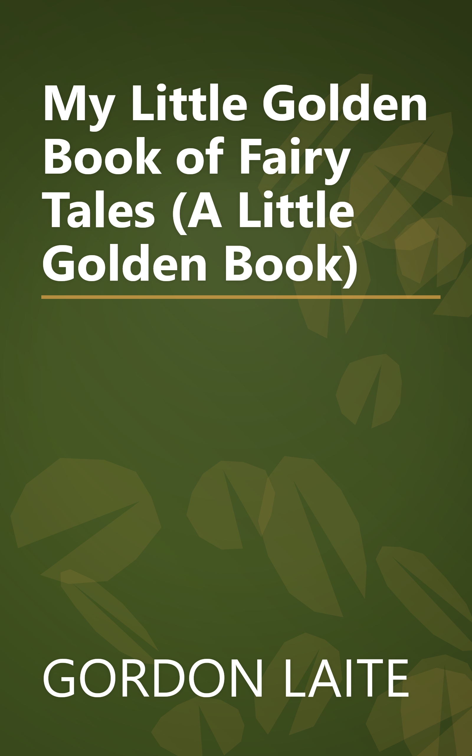 My Little Golden Book of Fairy Tales (A Little Golden Book) book cover