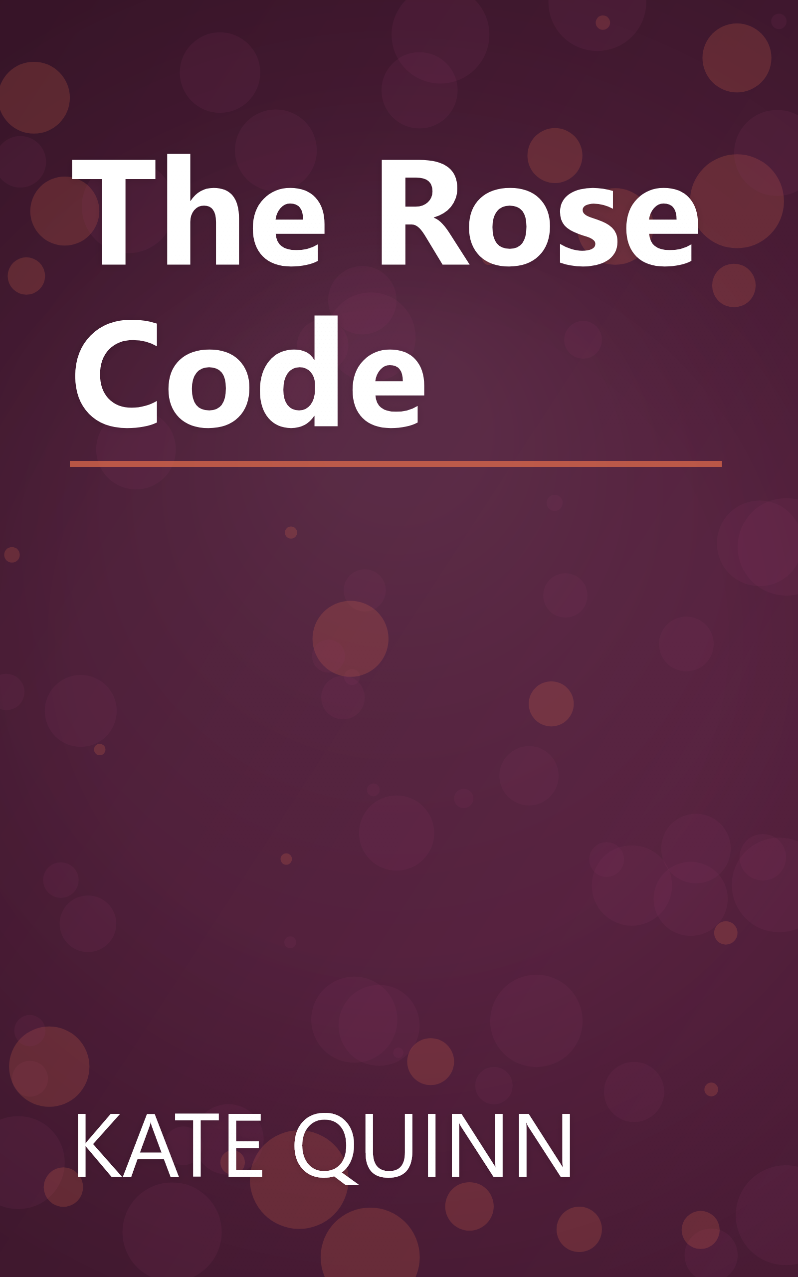 The Rose Code book cover