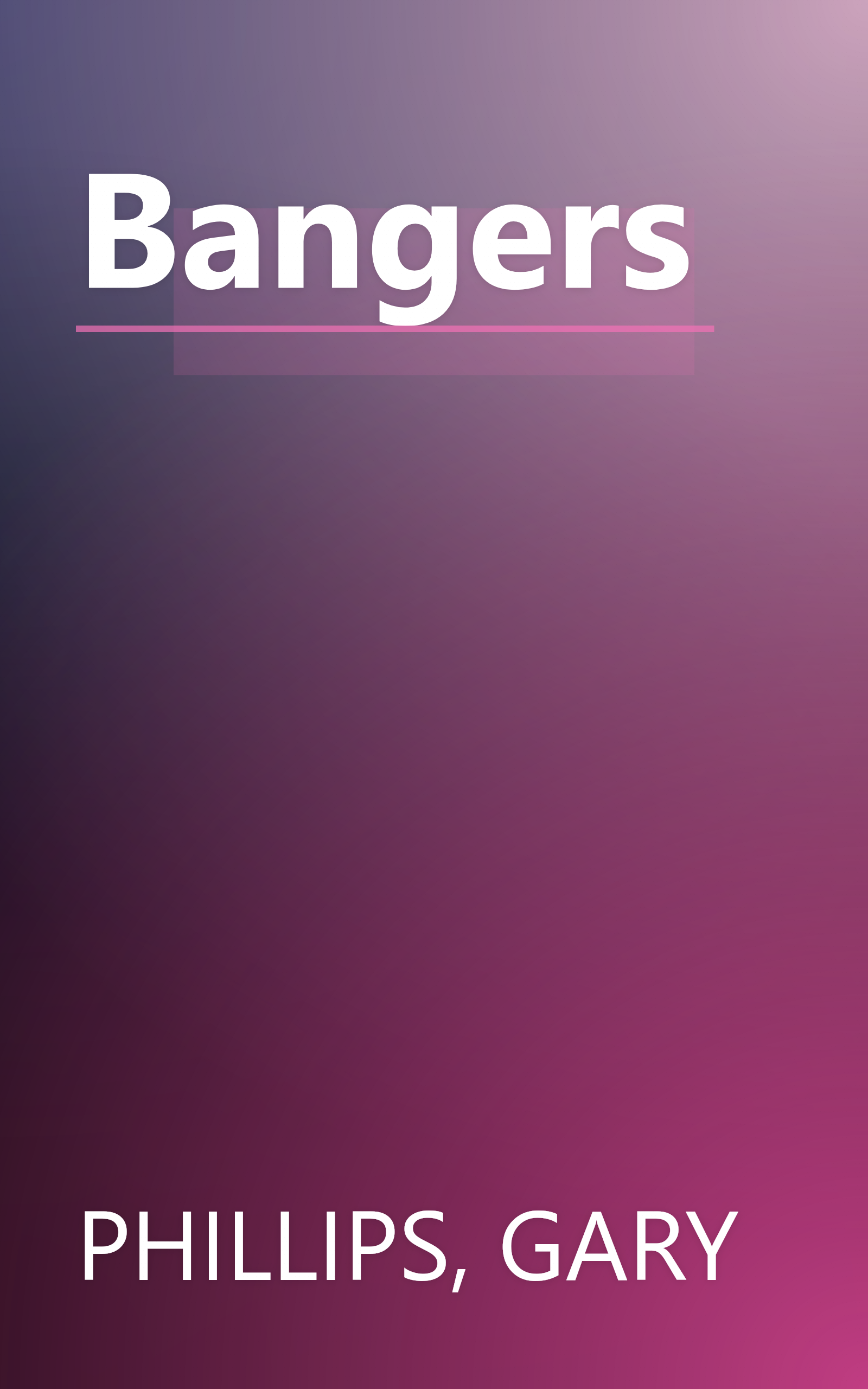 Bangers book cover