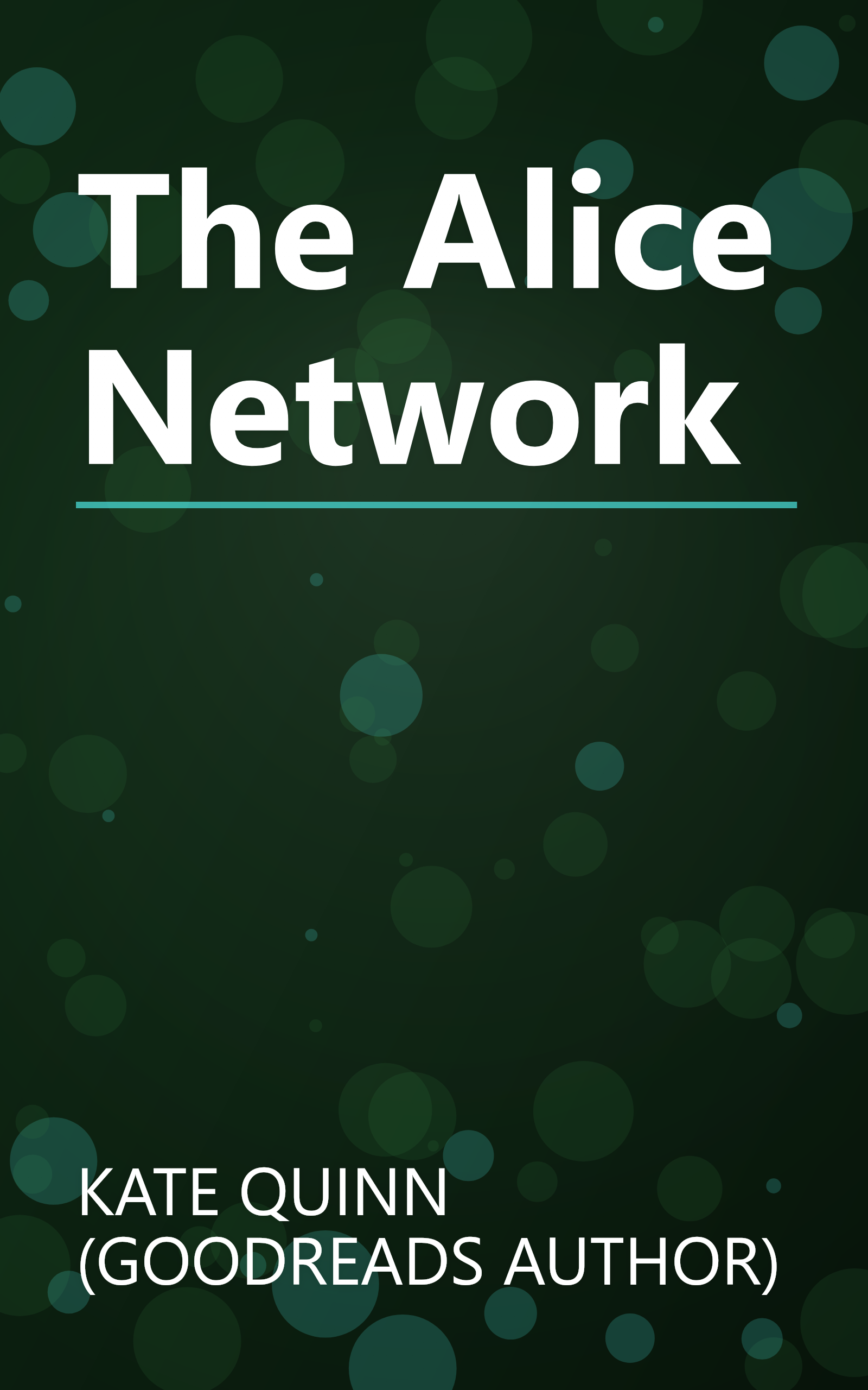 The Alice Network book cover