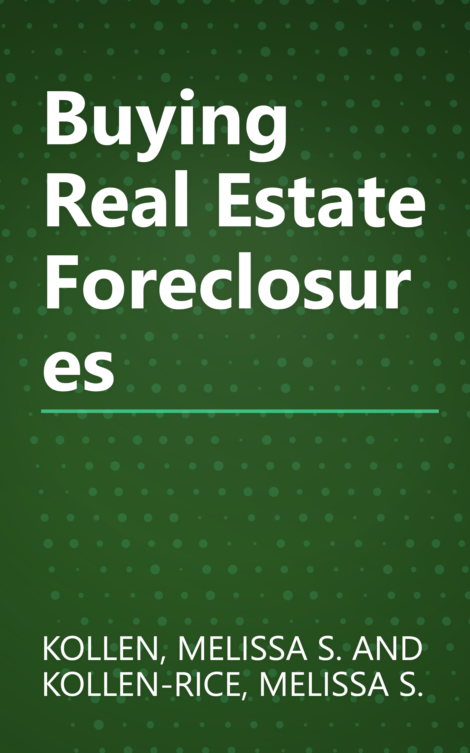 Buying Real Estate Foreclosures book cover
