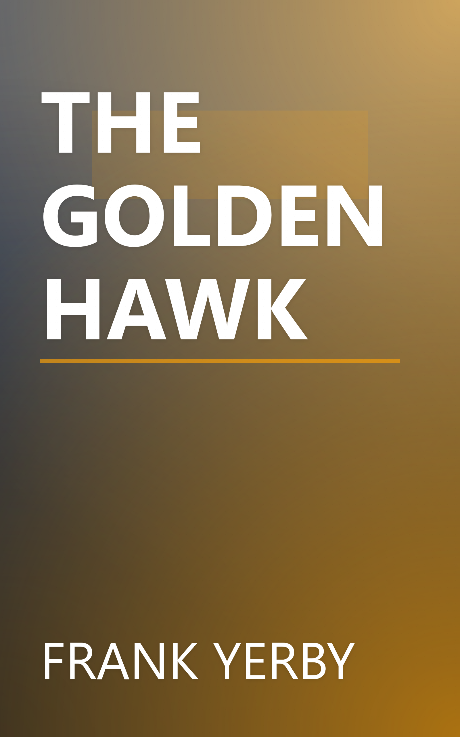 THE GOLDEN HAWK book cover