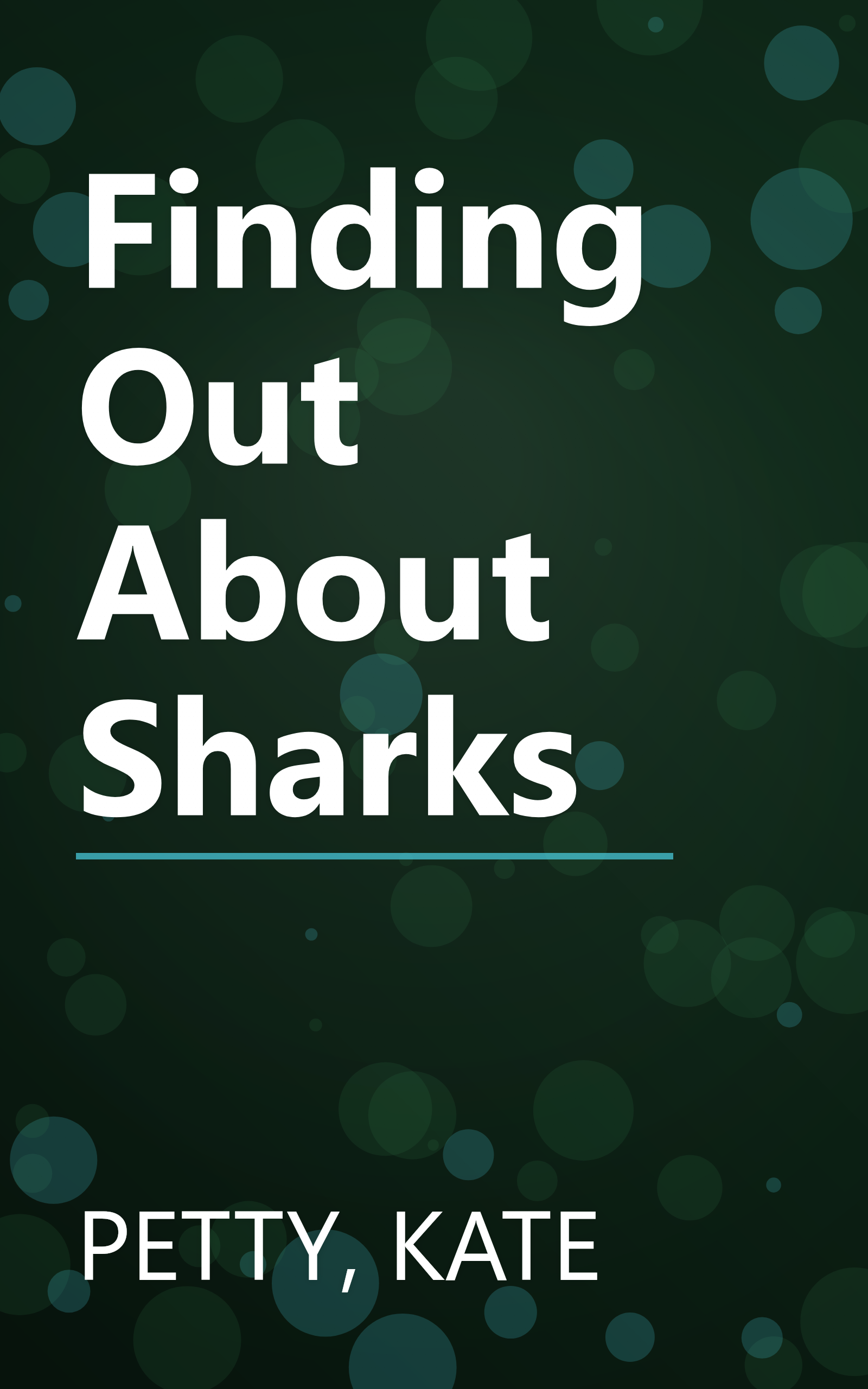 Finding Out About Sharks book cover