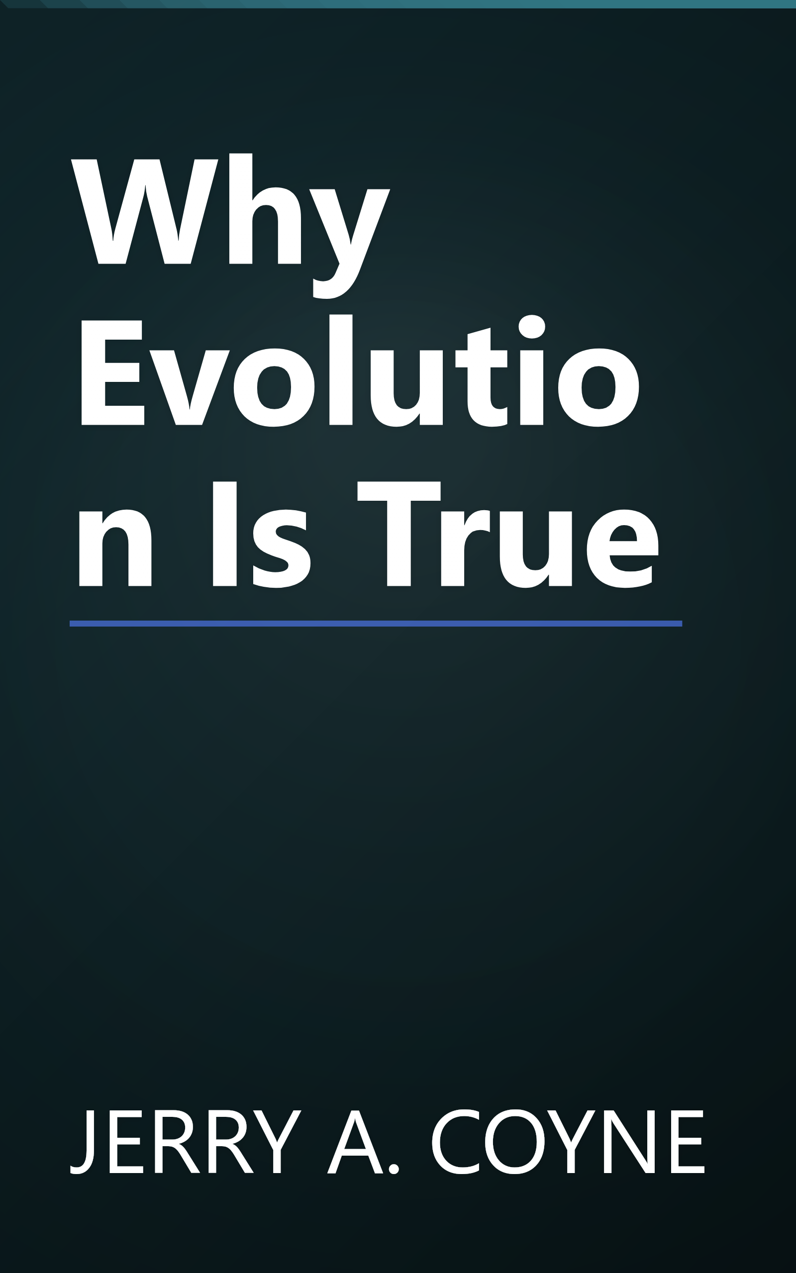 Why Evolution Is True book cover