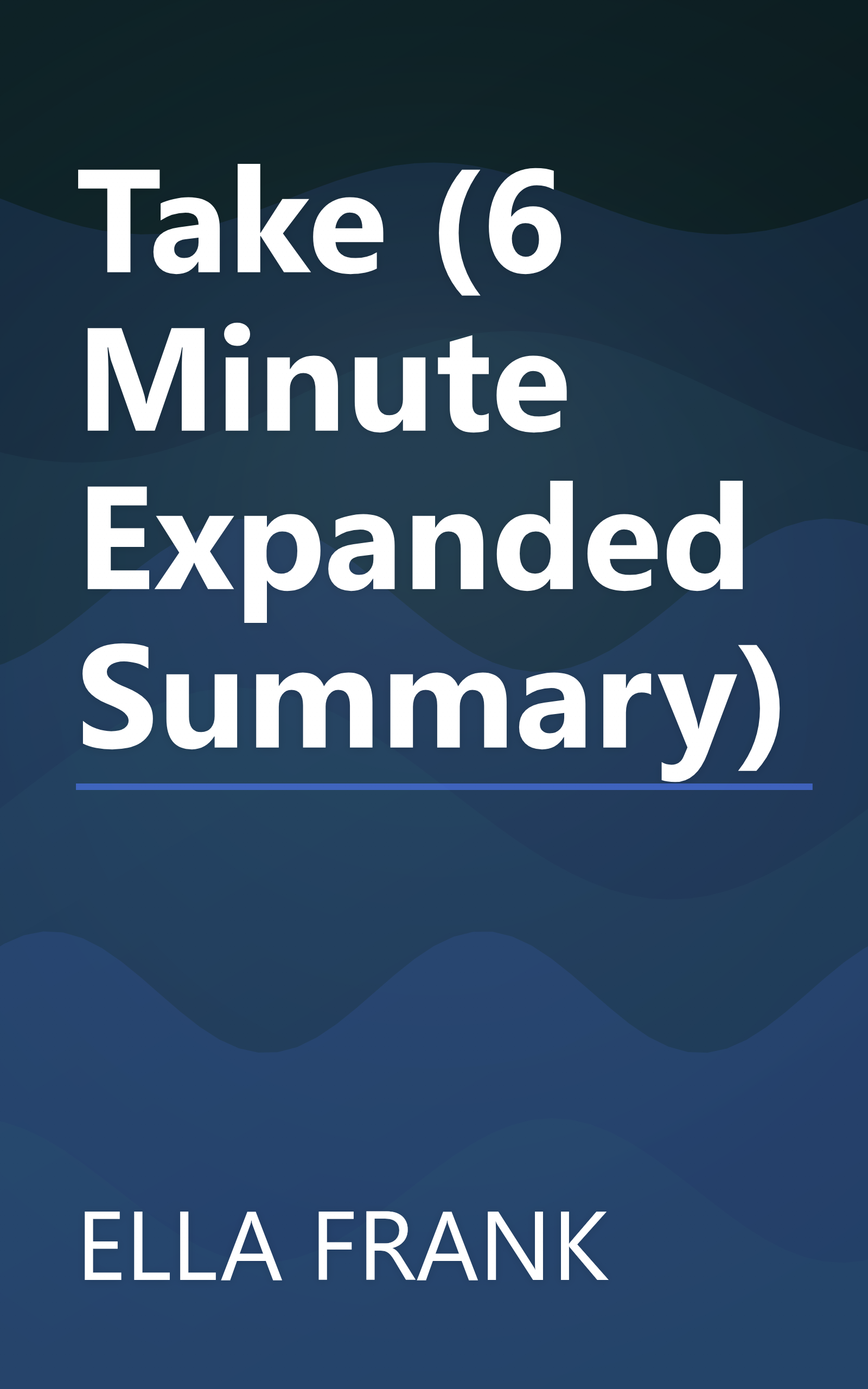 Take (6 Minute   Expanded Summary) book cover